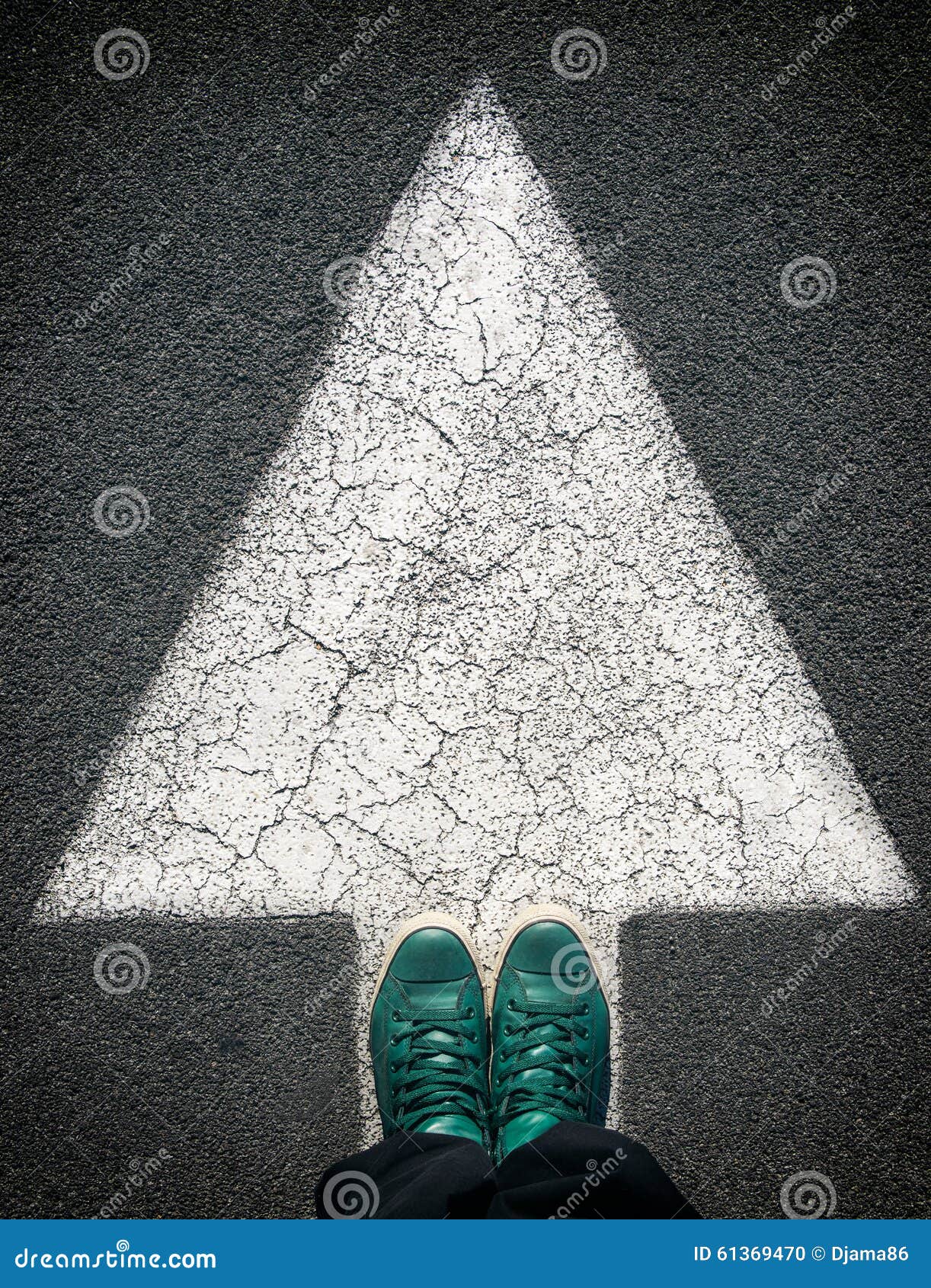 Legs on sign stock photo. Image of pedestrian, foot, guidance - 61369470