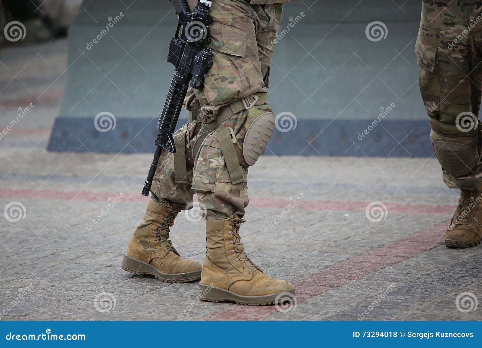 Legs of Soldiers in Camouflage Stock Photo - Image of civil, canon ...