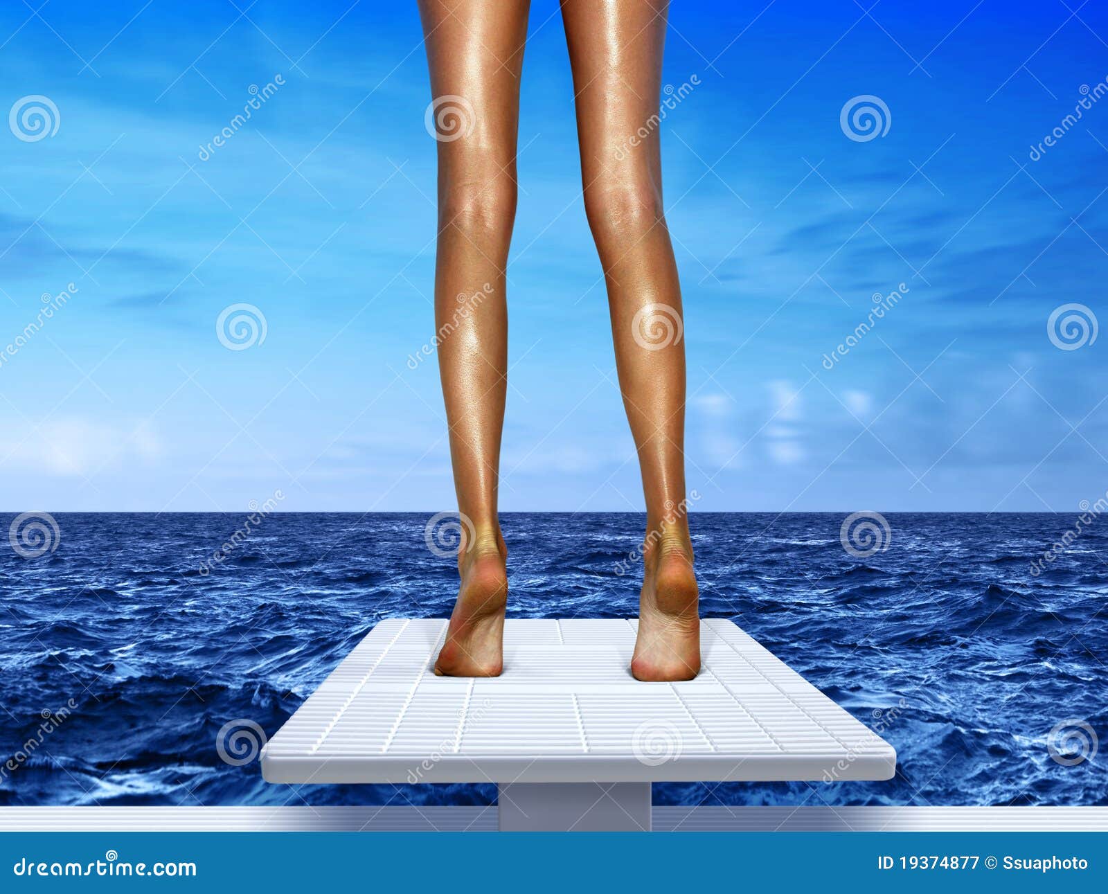 Legs on springboard stock image. Image of cold, flip - 19374877