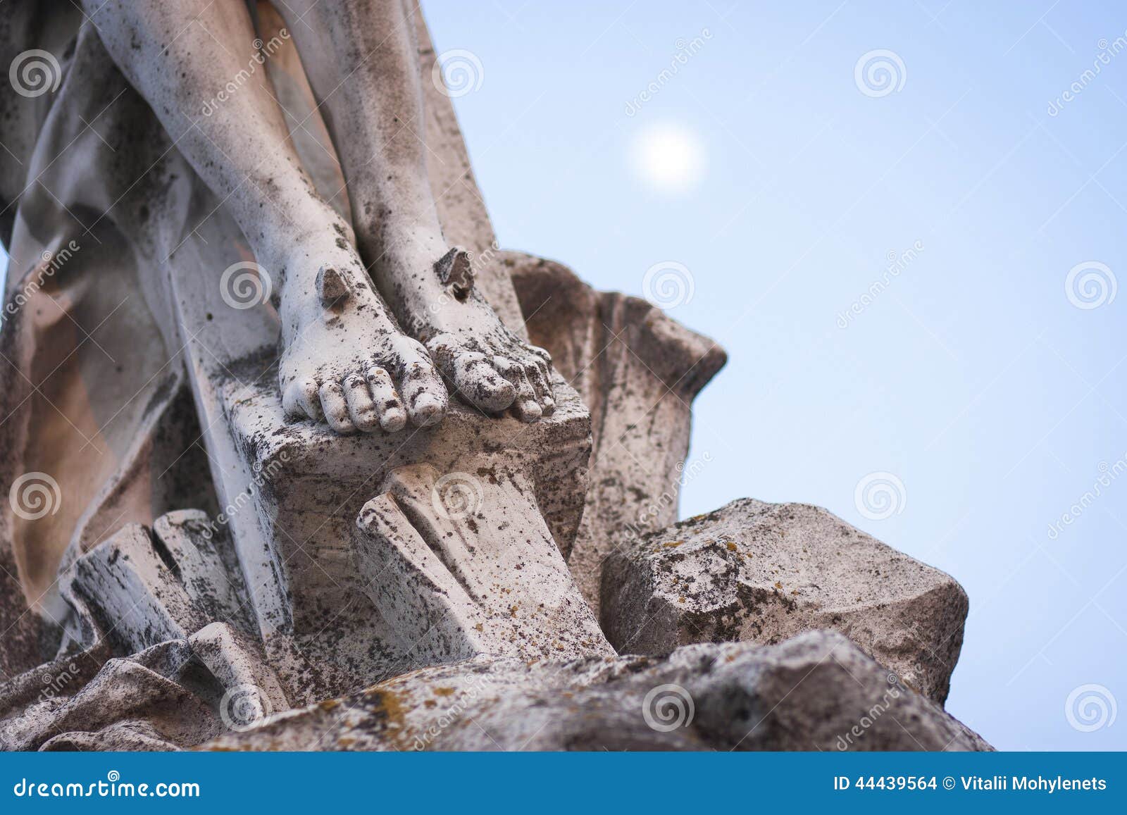 Legs statue stock photo. Image of tombstone, standing - 44439564