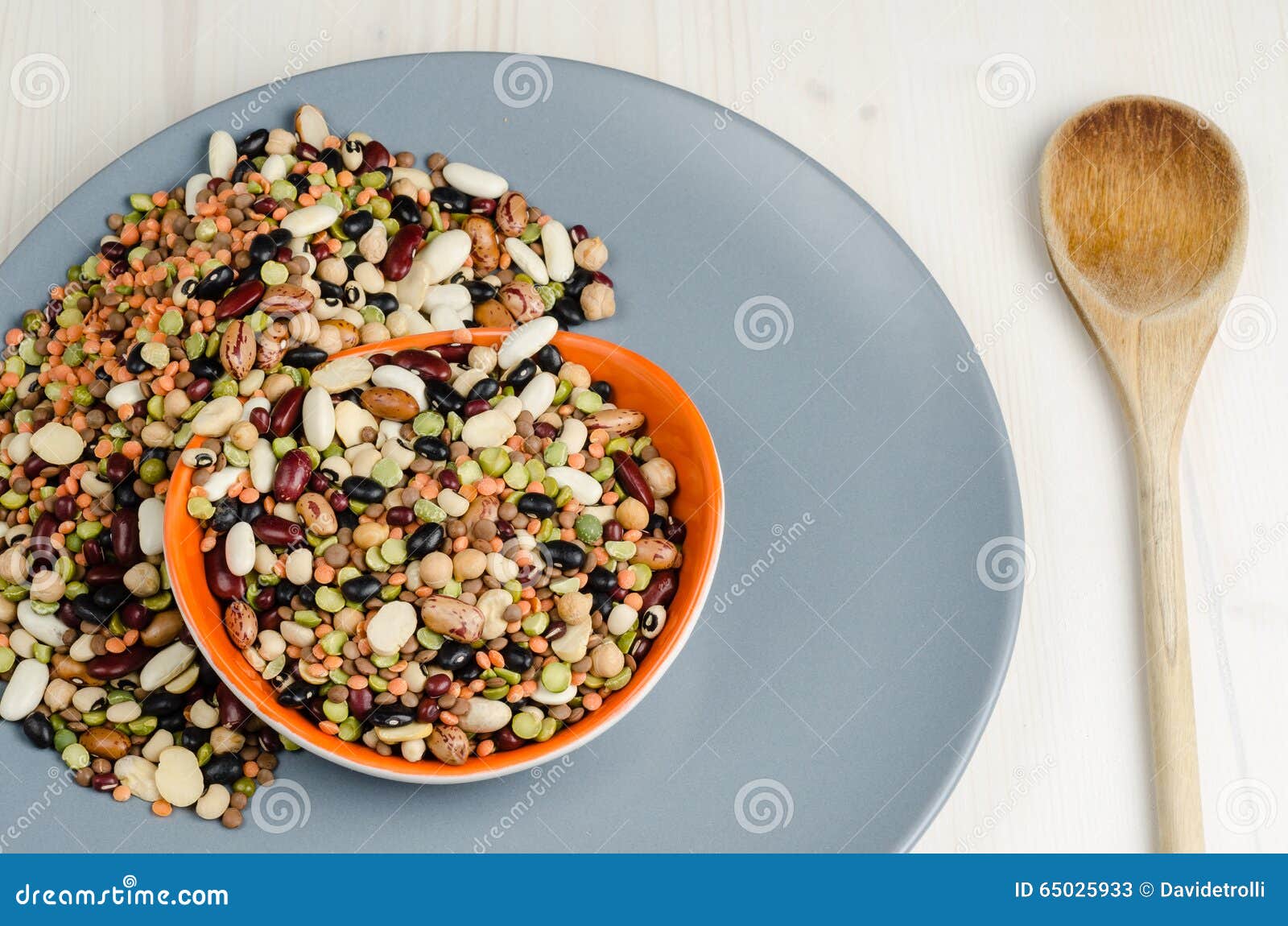 Legumes in a Dish, Close Up Stock Image - Image of texture, natural ...