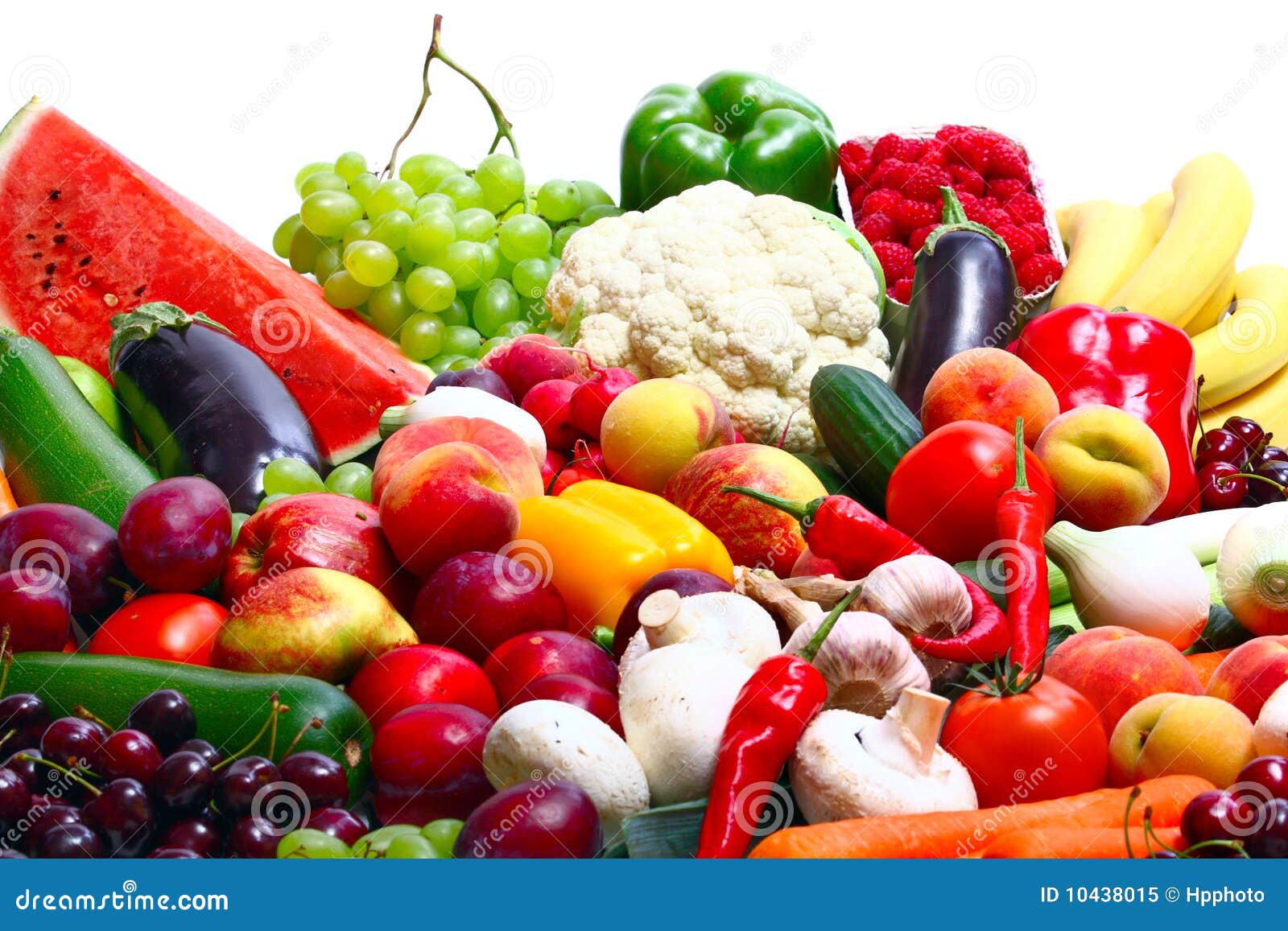 Legumes frescos, frutas imagem de stock. Imagem de tomate - 10438015