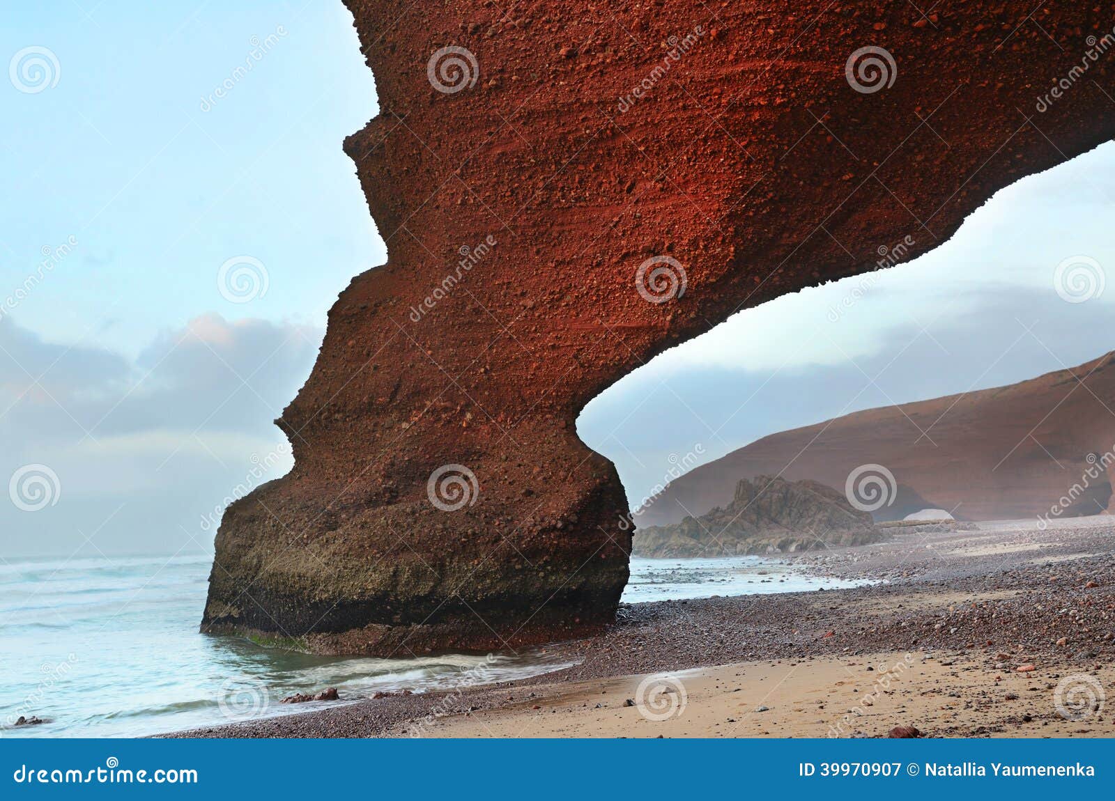 Legzira beach stock image. Image of beach, cliff, morocco - 39970907