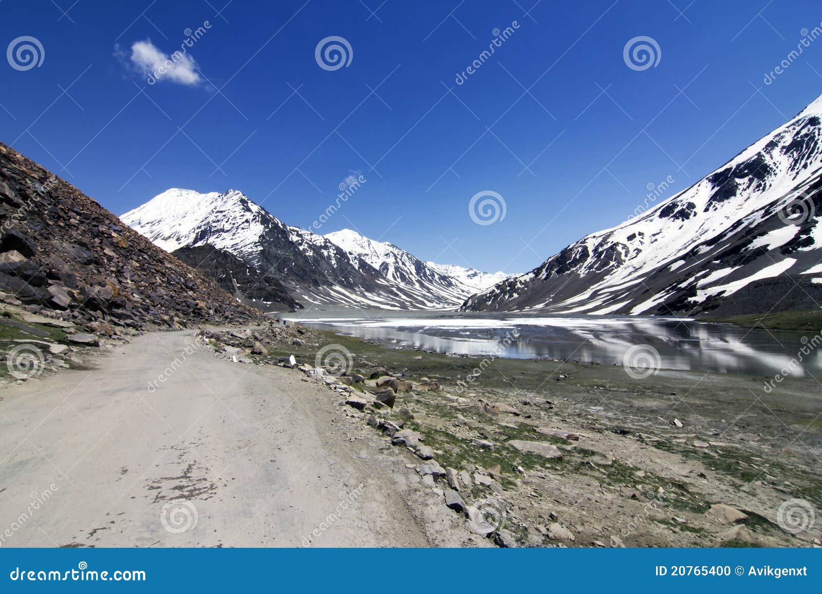 Leh Manali Highway stock photo. Image of lake, broken - 20765400