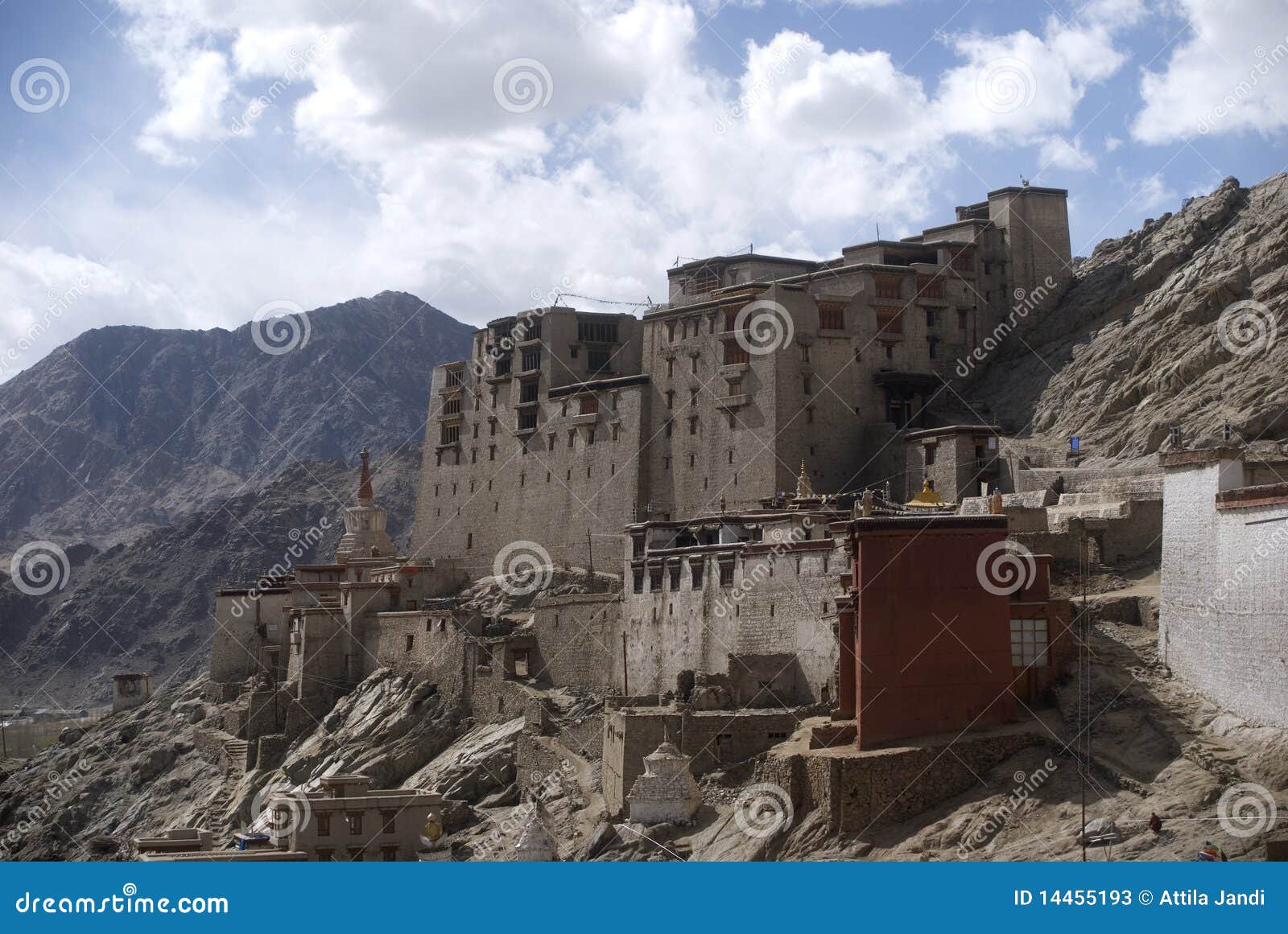 Leh Palace, Leh, Ladakh, India Stock Image - Image of belief ...