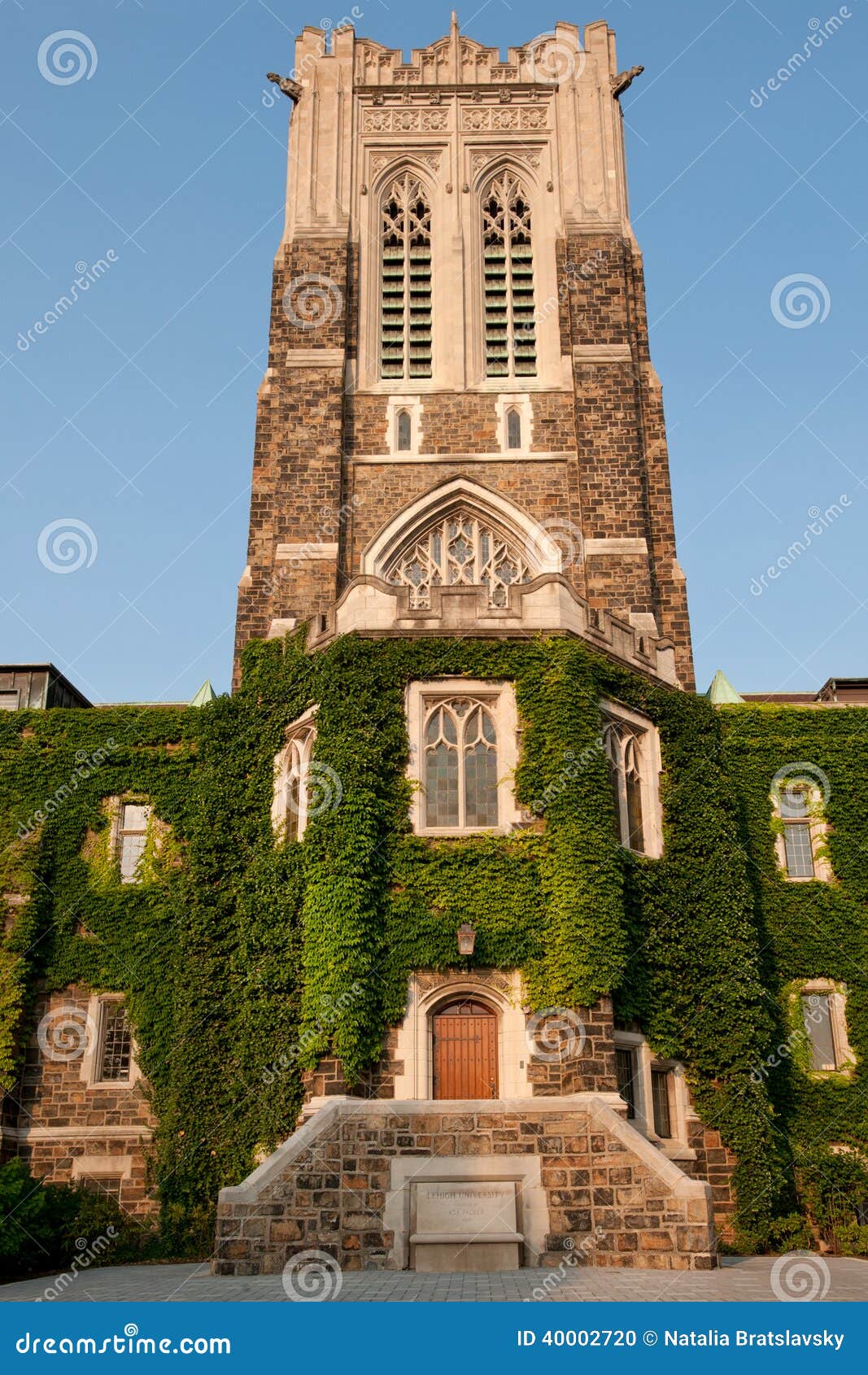 Lehigh University, PA stock photo. Image of landmarks - 40002720