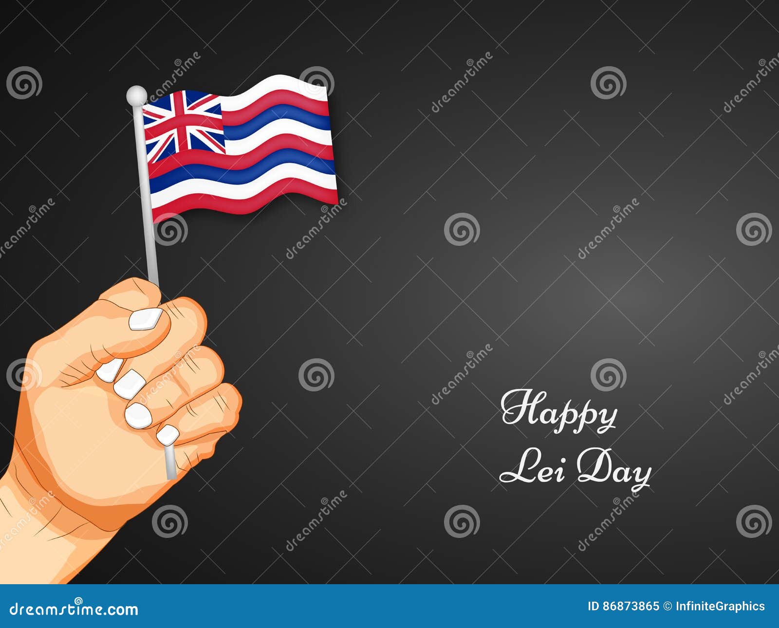Lei Day background stock vector. Illustration of text - 86873865