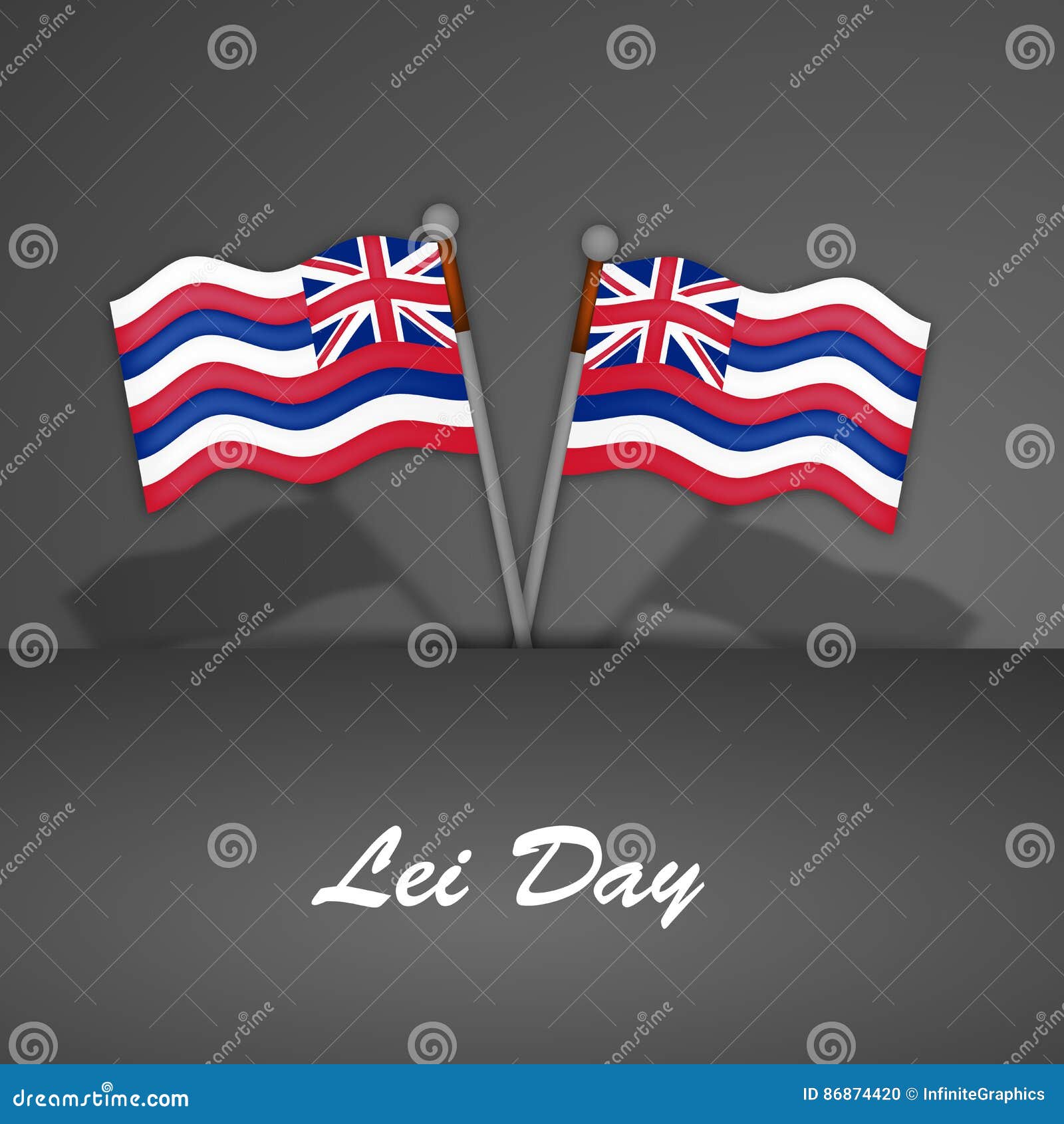 Lei Day background stock vector. Illustration of wallpaper - 86874420