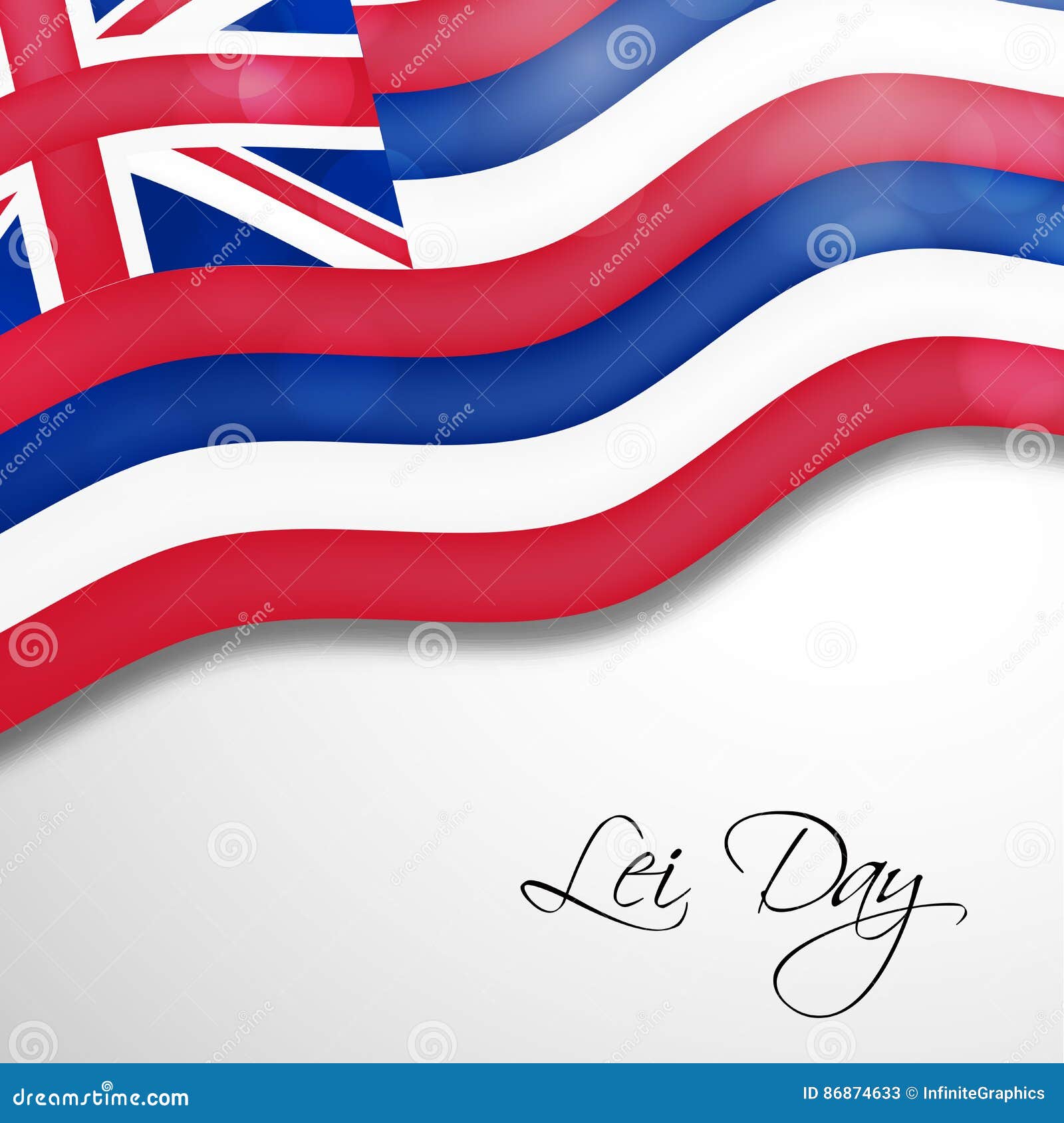 Lei Day background stock vector. Illustration of abstract - 86874633