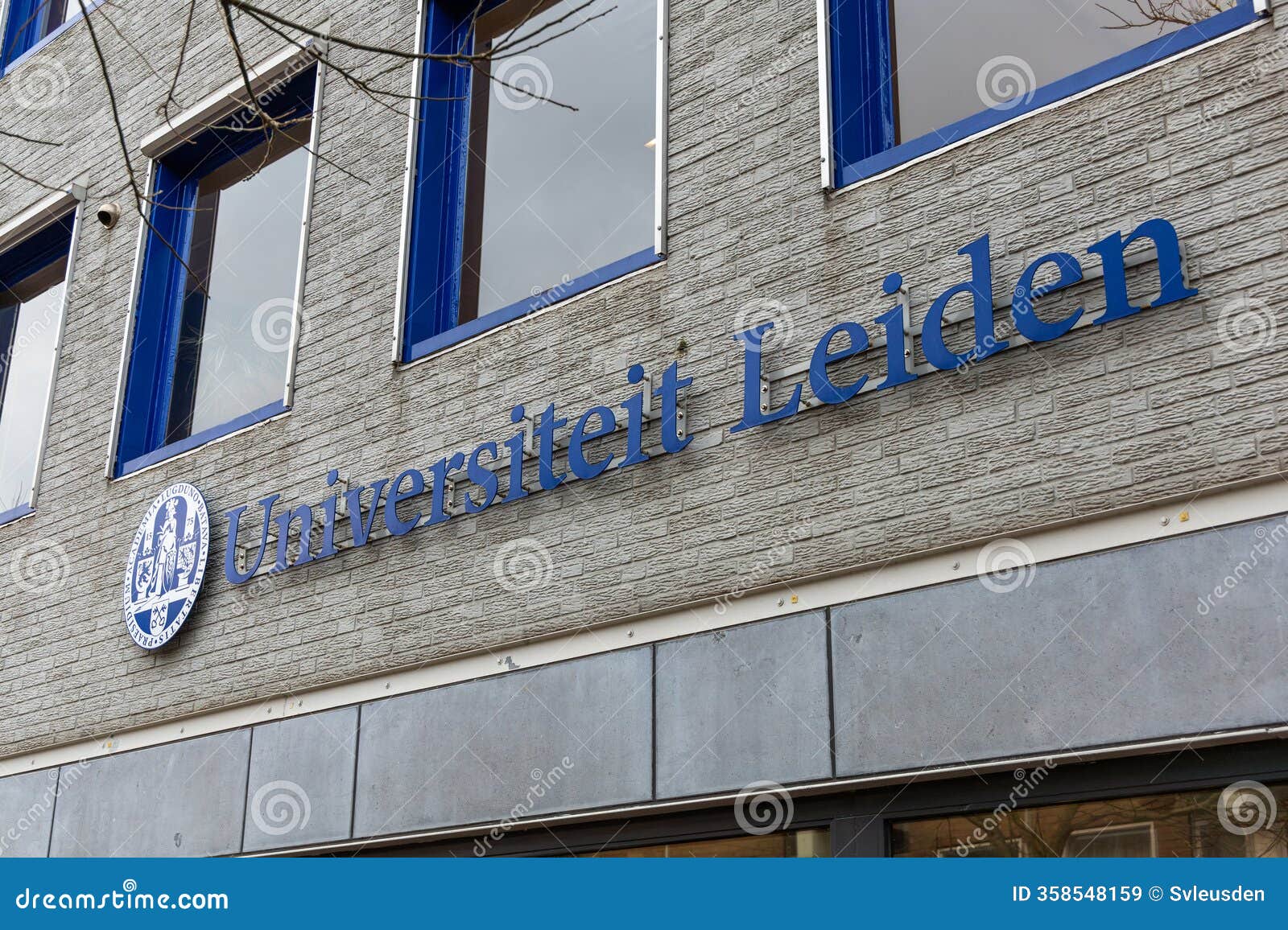 Leiden University Logo Sign Editorial Stock Image - Image of ...