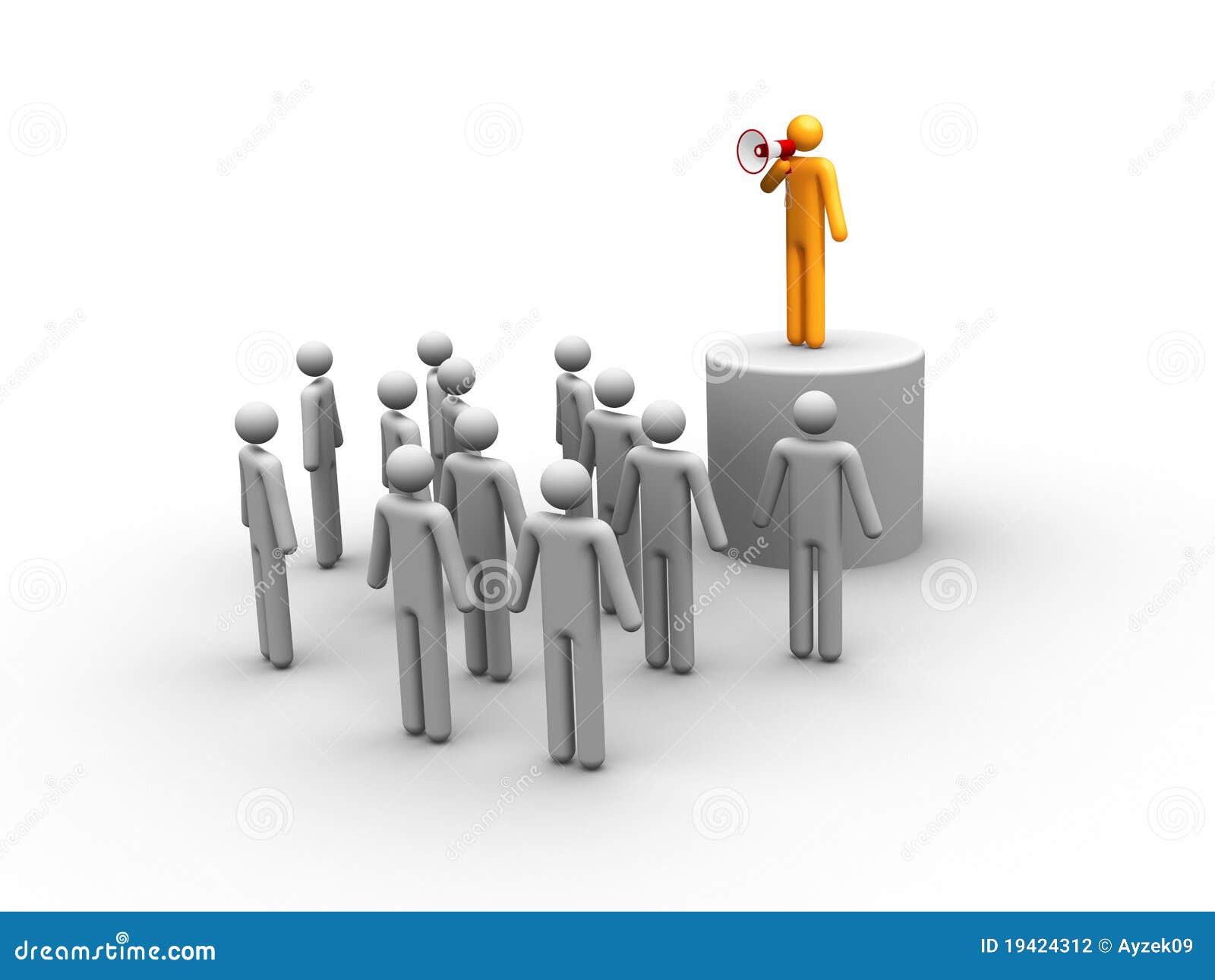 Leiding stock illustratie. Illustration of groep, apostel - 19424312