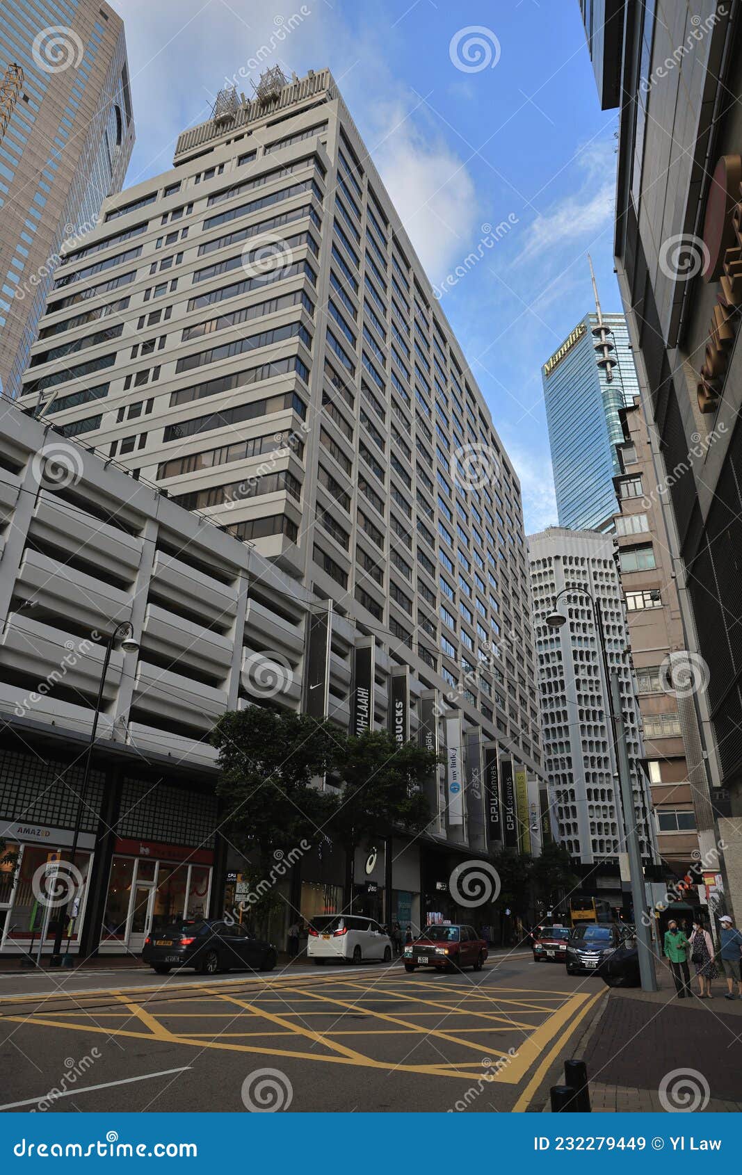 The Leighton Road at Day Time, Causeway Bay, Hk 14 Oct 2021 Editorial ...