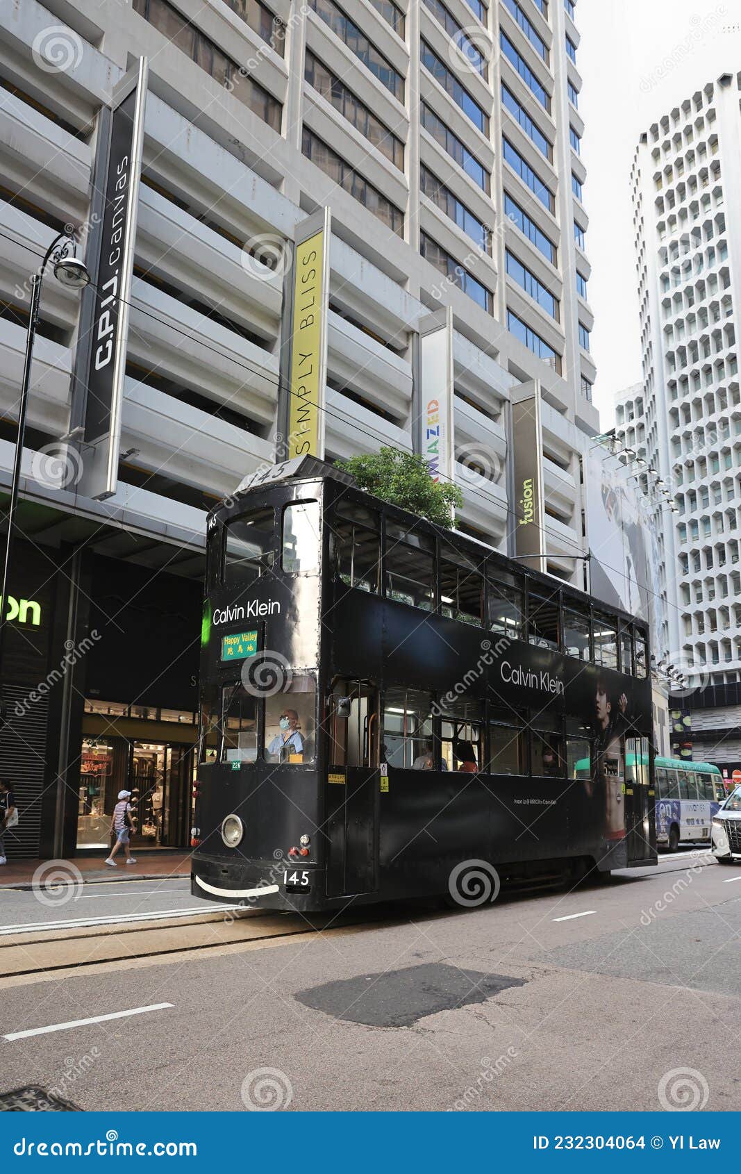 The Leighton Road at Day Time, Causeway Bay, Hk 14 Oct 2021 Editorial ...