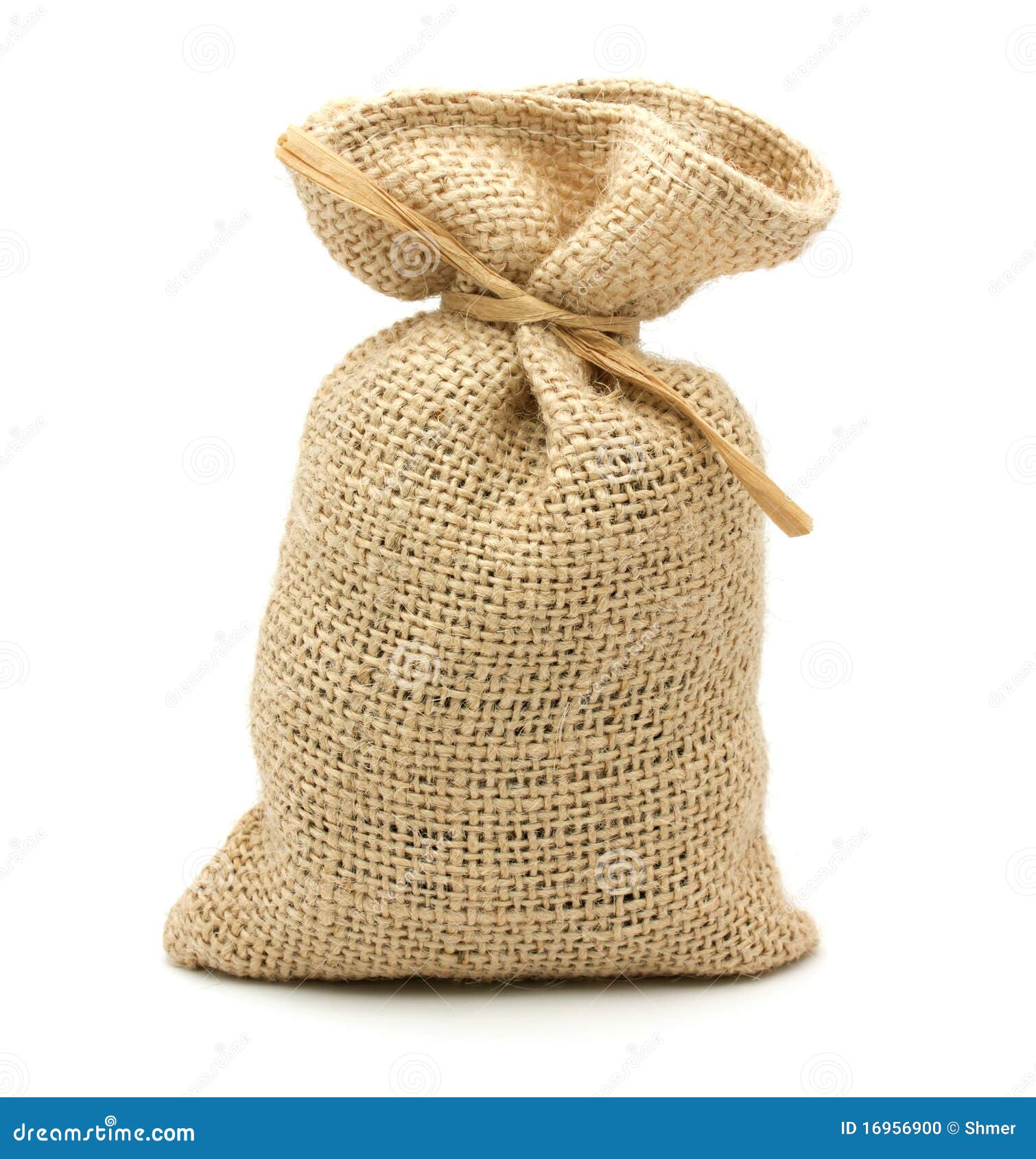 Leinwand-Sack stockfoto. Bild von muster, nahaufnahme - 16956900