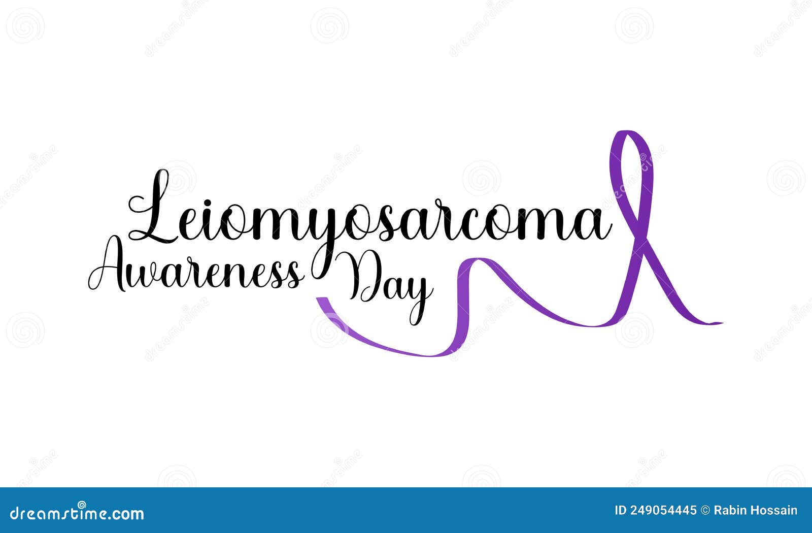Poster Leiomyosarcoma Awareness Campaign Template . Vector Illustration ...