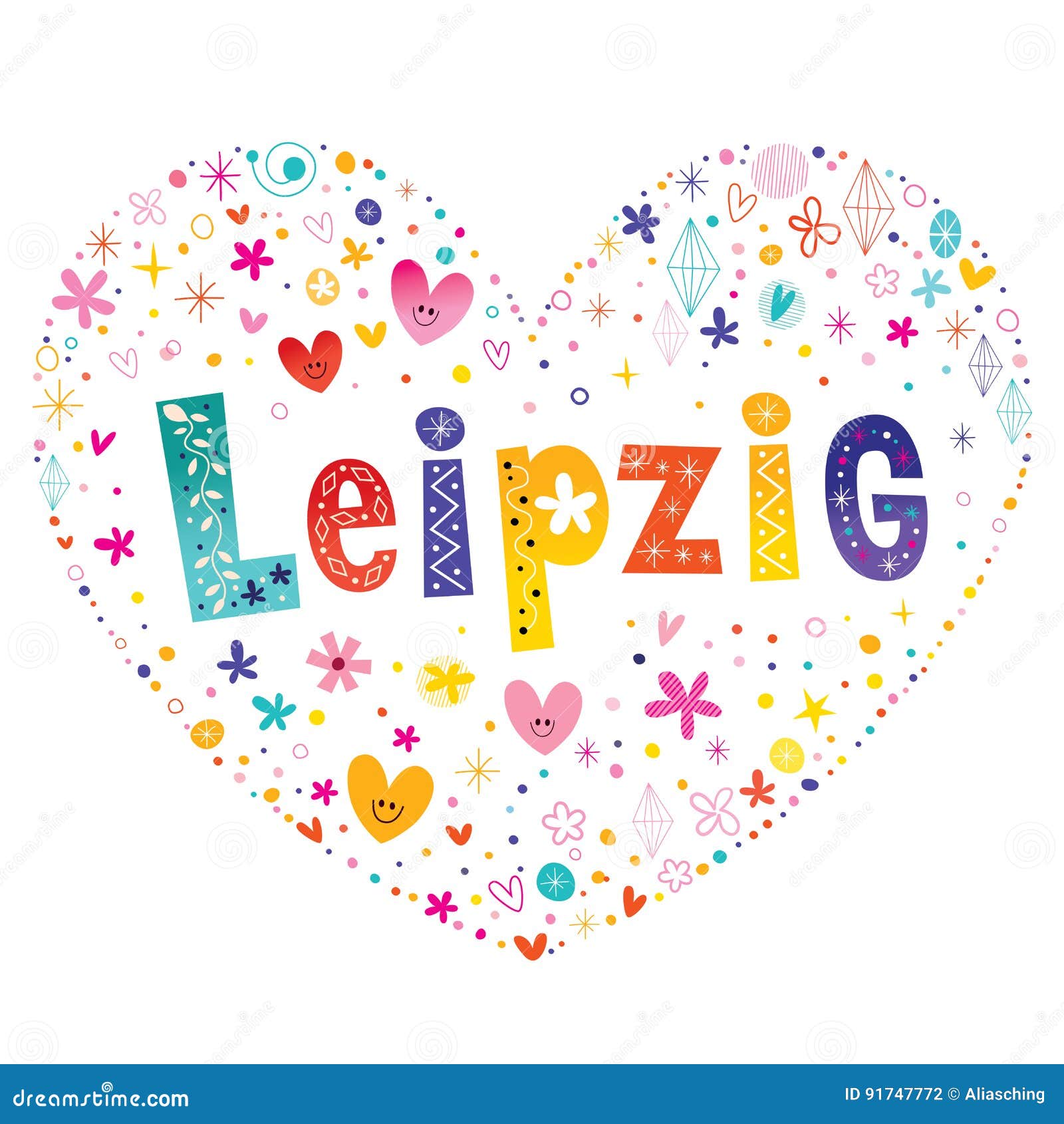 Leipzig City Skyline Shape Vector Logo Icon Illustration ...