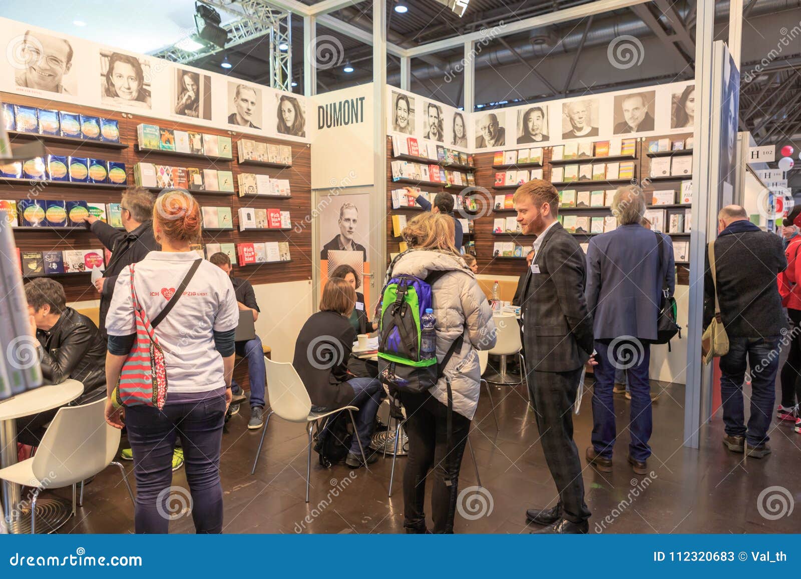 The Leipziger Buchmesse editorial stock photo. Image of event - 112320683