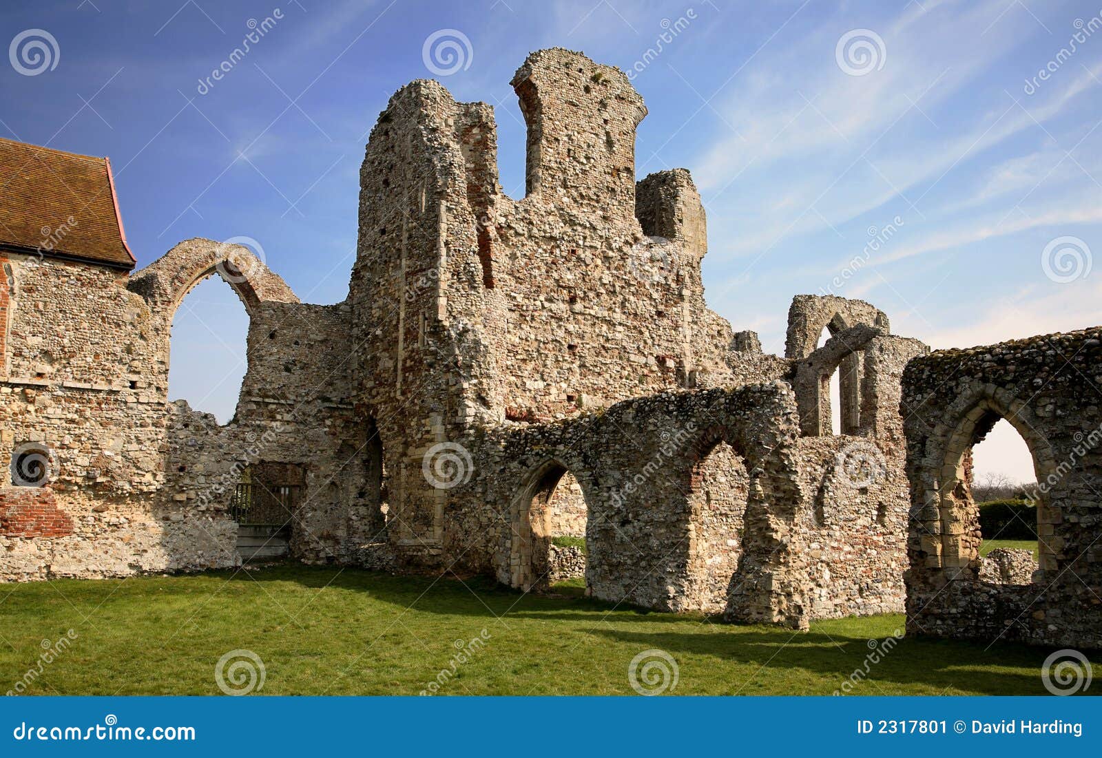 Leiston Abbey Suffolk stock image. Image of england, arch - 2317801