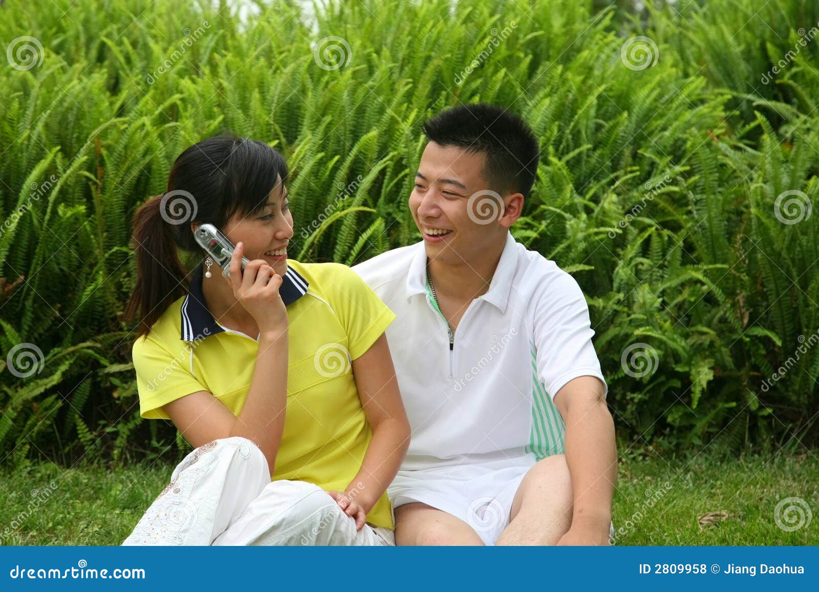 Leisure couple stock photo. Image of young, communication - 2809958