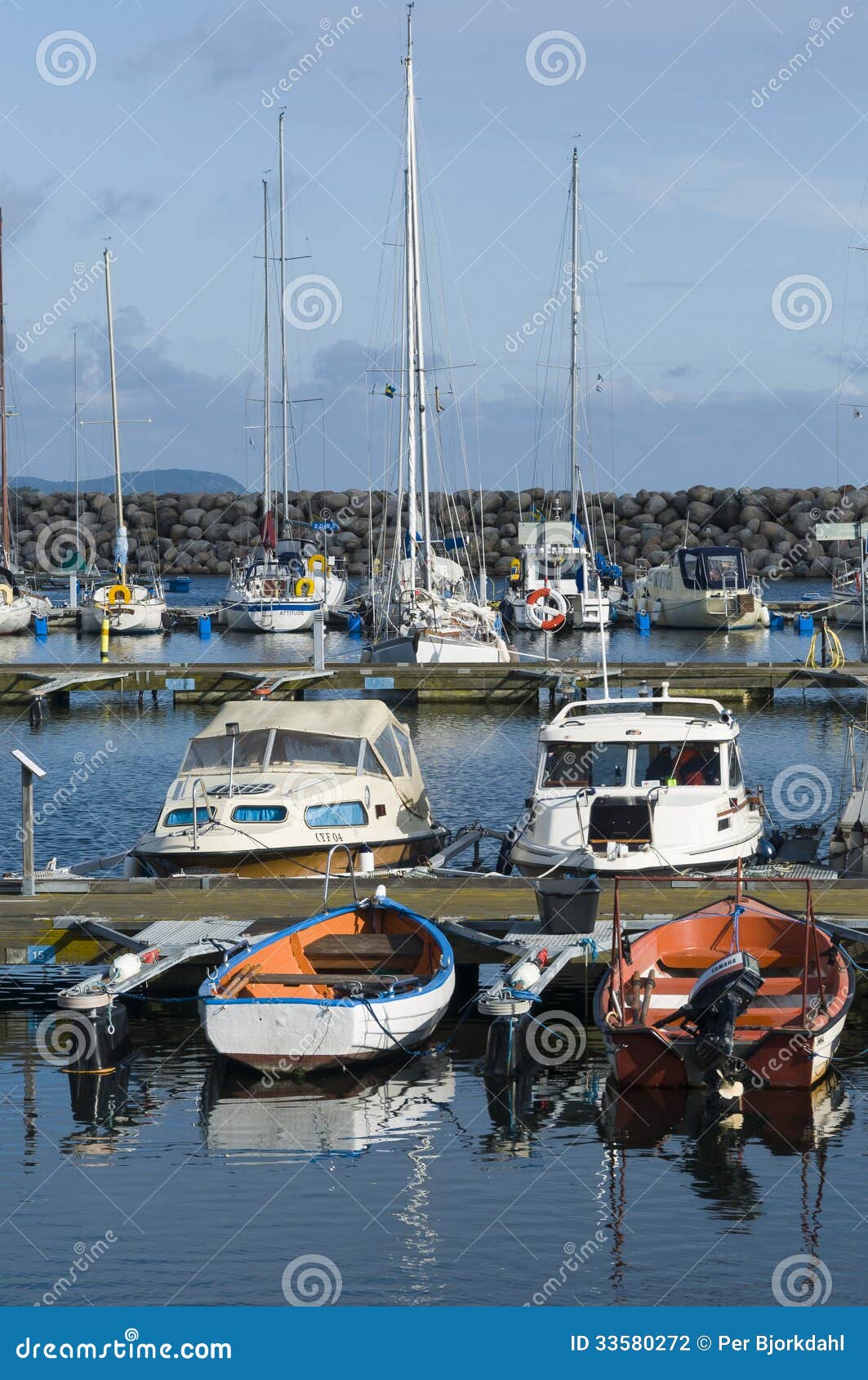 Leisureboats Simrishamn Guest Harbour Editorial Photography - Image of ...