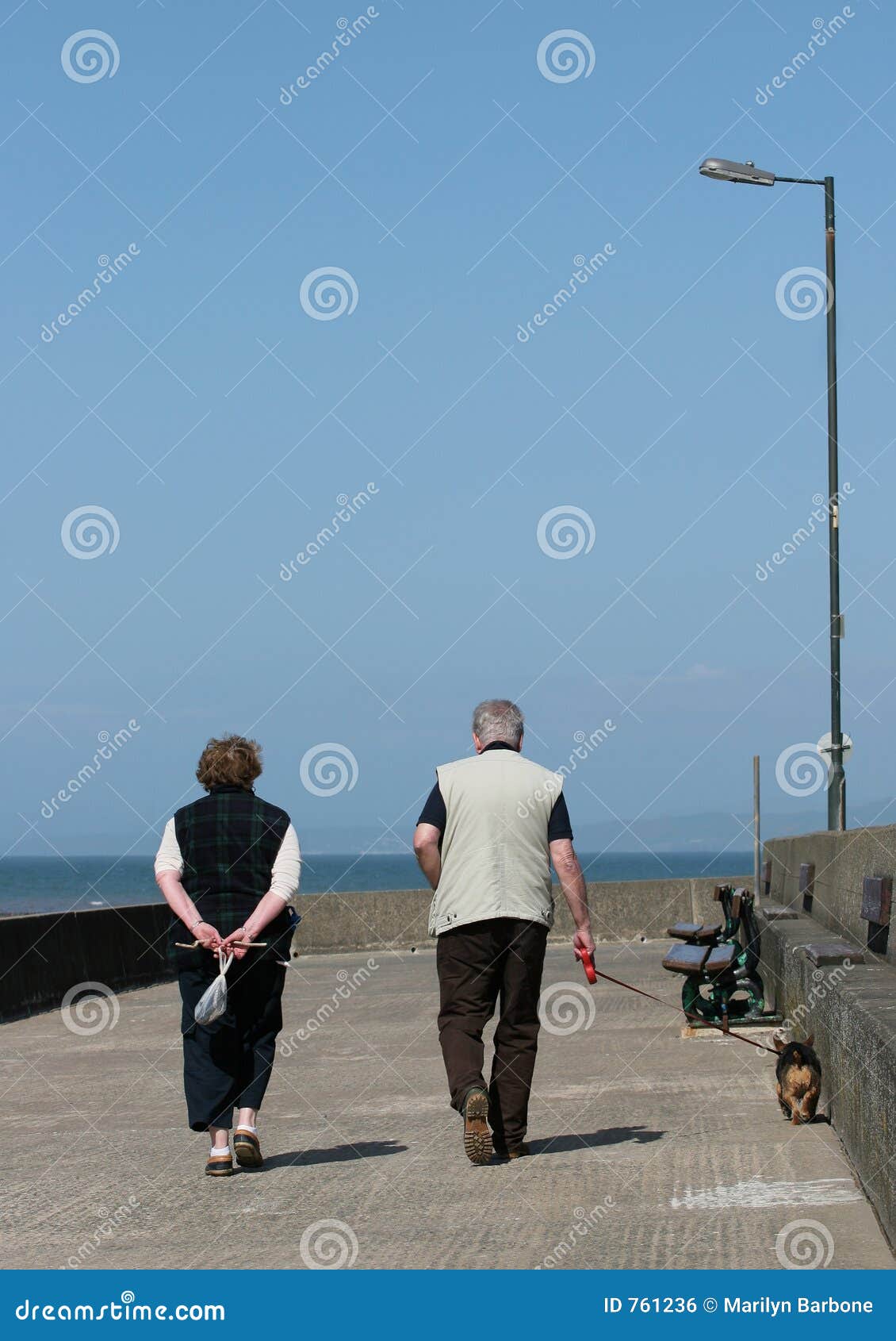 Leisurely Stroll stock photo. Image of peace, healthy, marriage - 761236