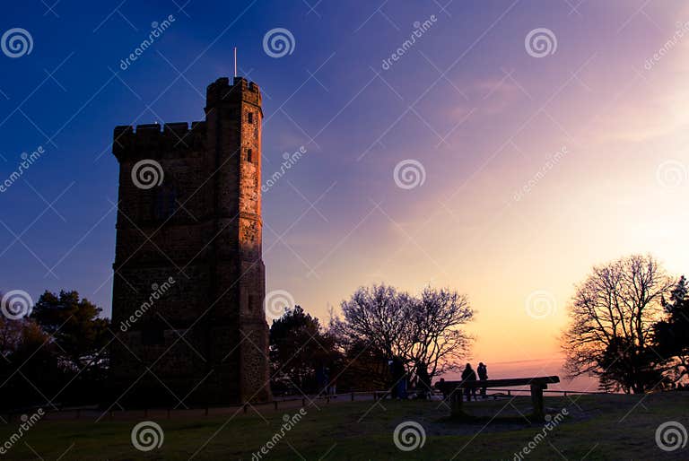 Leith Tower stock image. Image of tower, road, hills, hike - 7458141