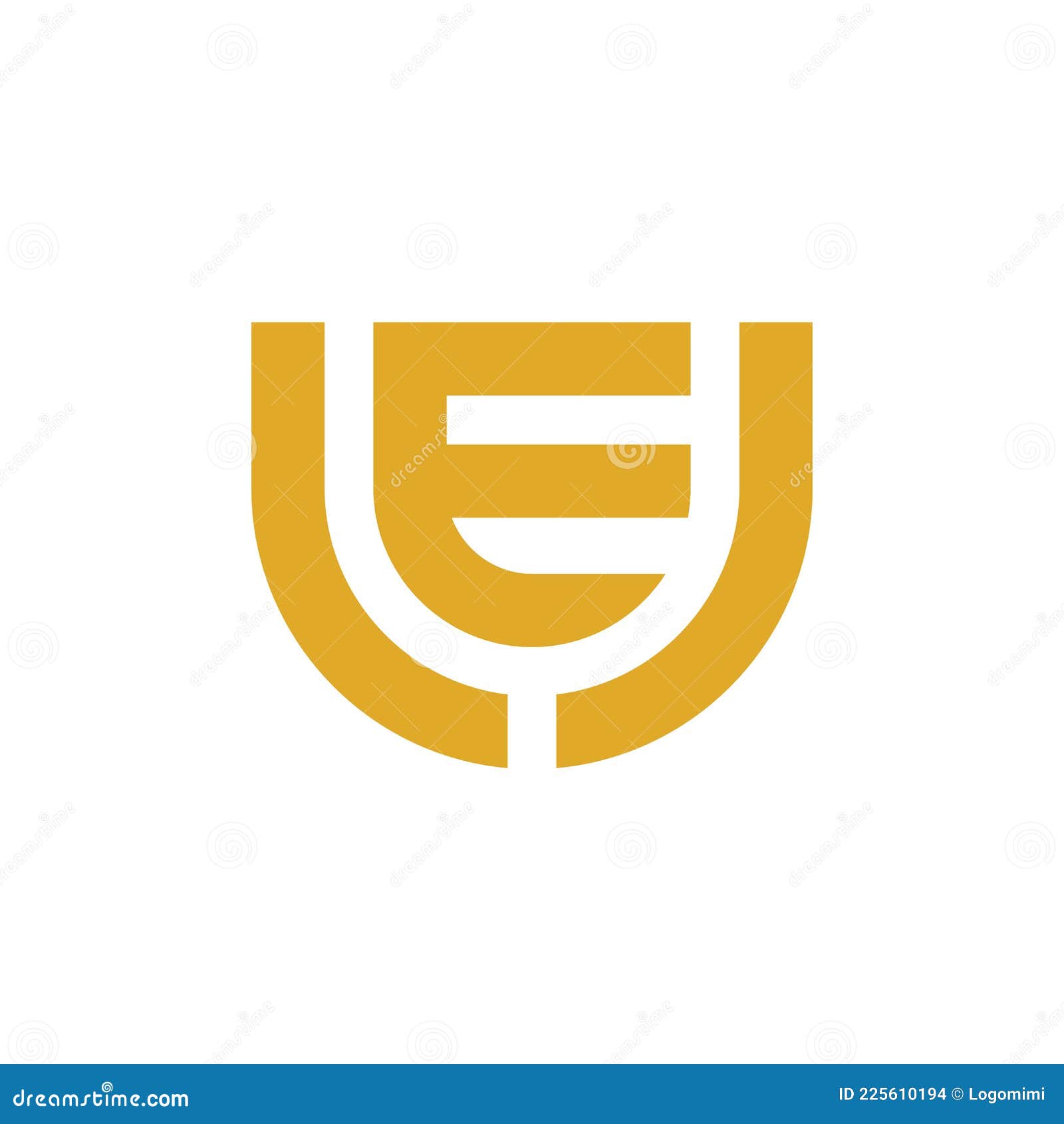 LEJ Letter Monogram Logo Design Template Elements, LEJ Logo Type Vector ...