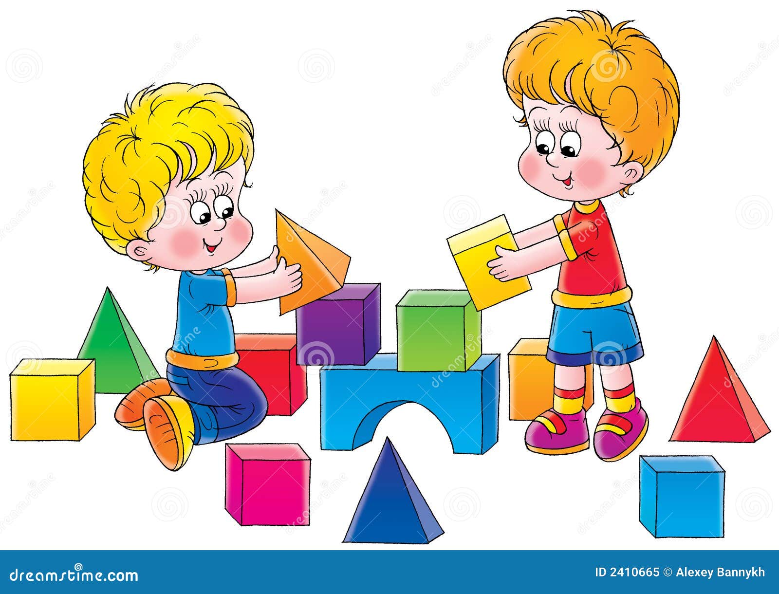 Lek stock illustrationer. Illustration av tegel, pojke - 2410665