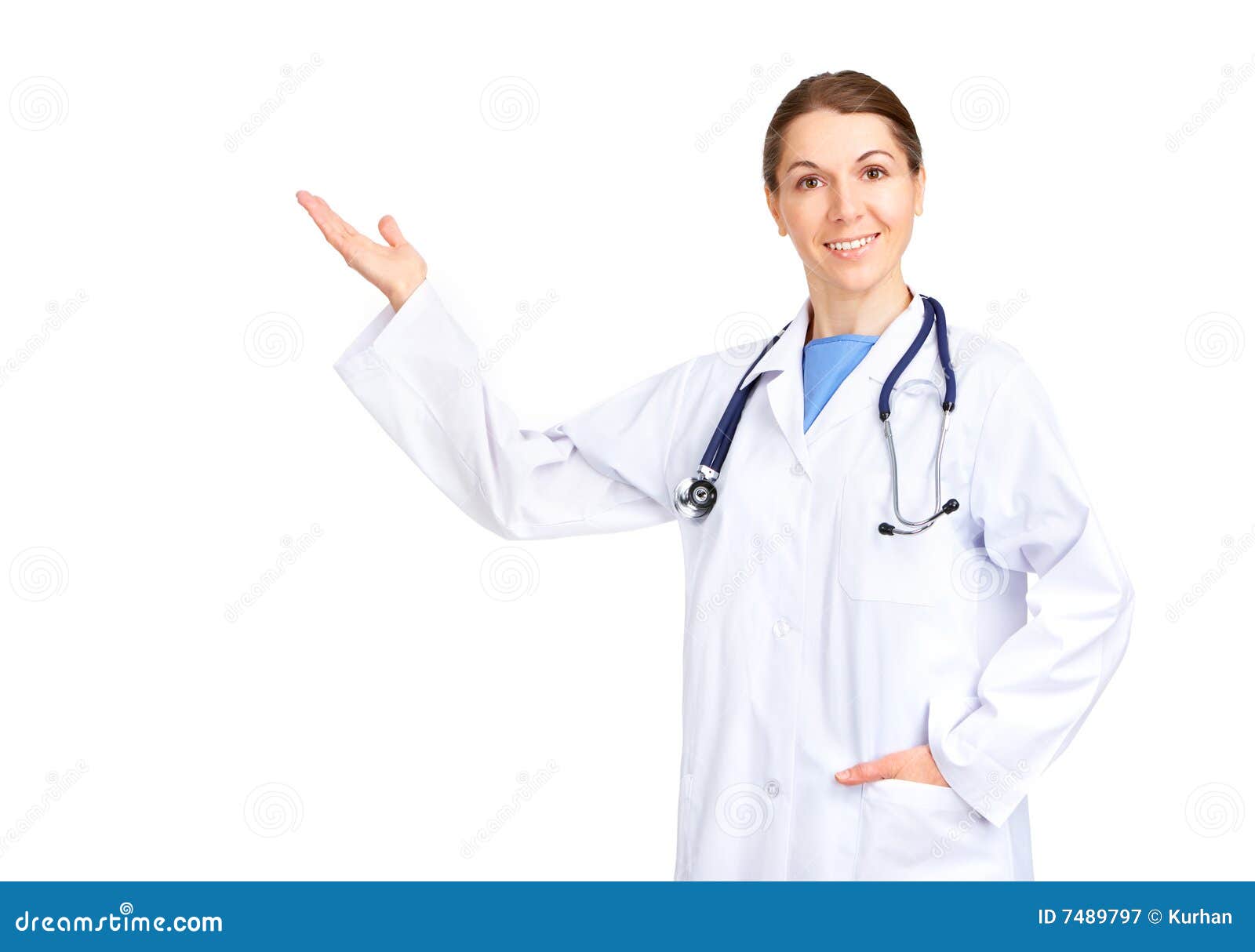 Lekarka obraz stock. Obraz złożonej z portret, bezprawny - 7489797