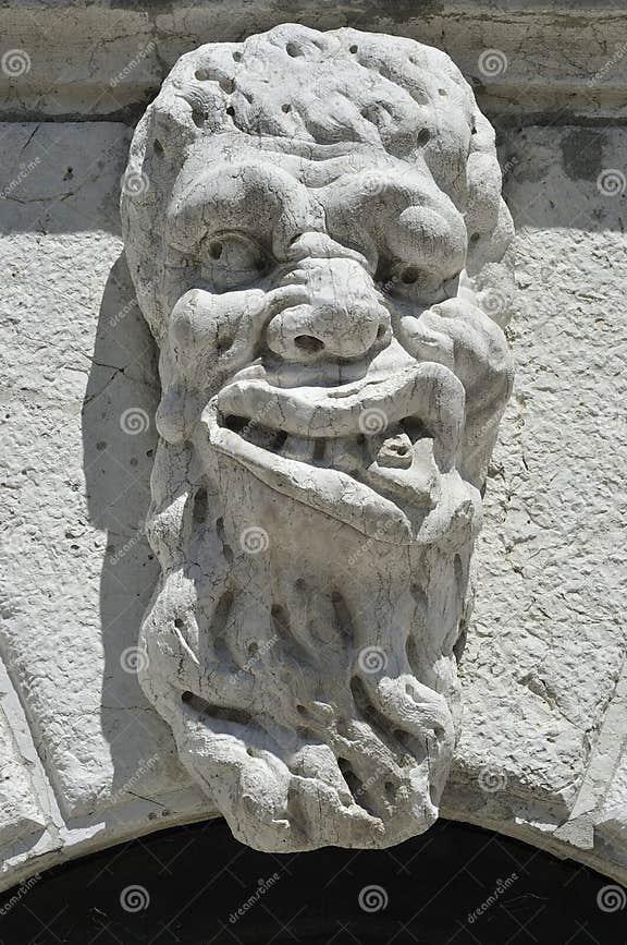 Lelijk Gezicht stock afbeelding. Image of masker, mannetje - 40749413