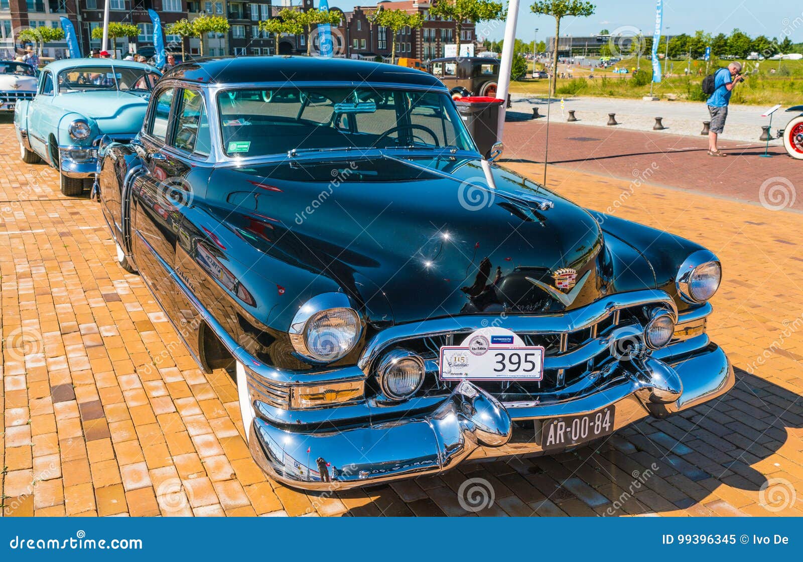 Cadillac Oldtimer at the Annual National Oldtimer Day in Lelystad ...
