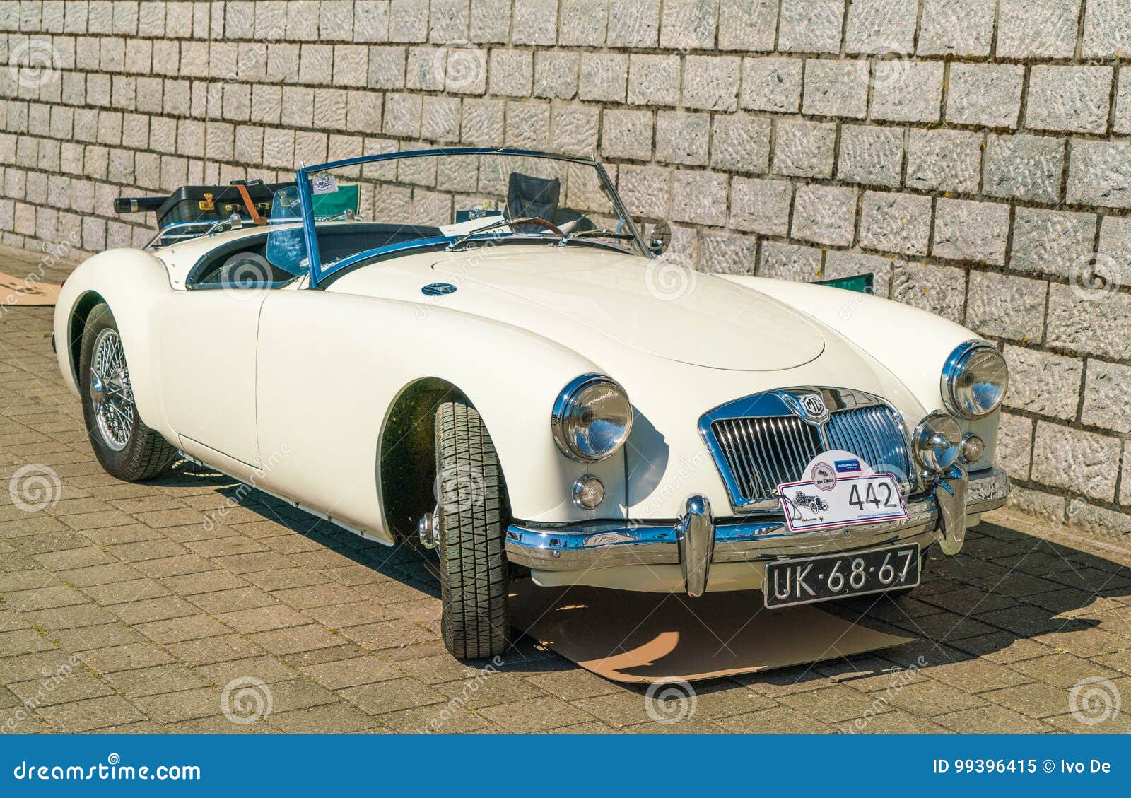 MG Type a Oldtimer at the Annual National Oldtimer Day in Lelystad ...