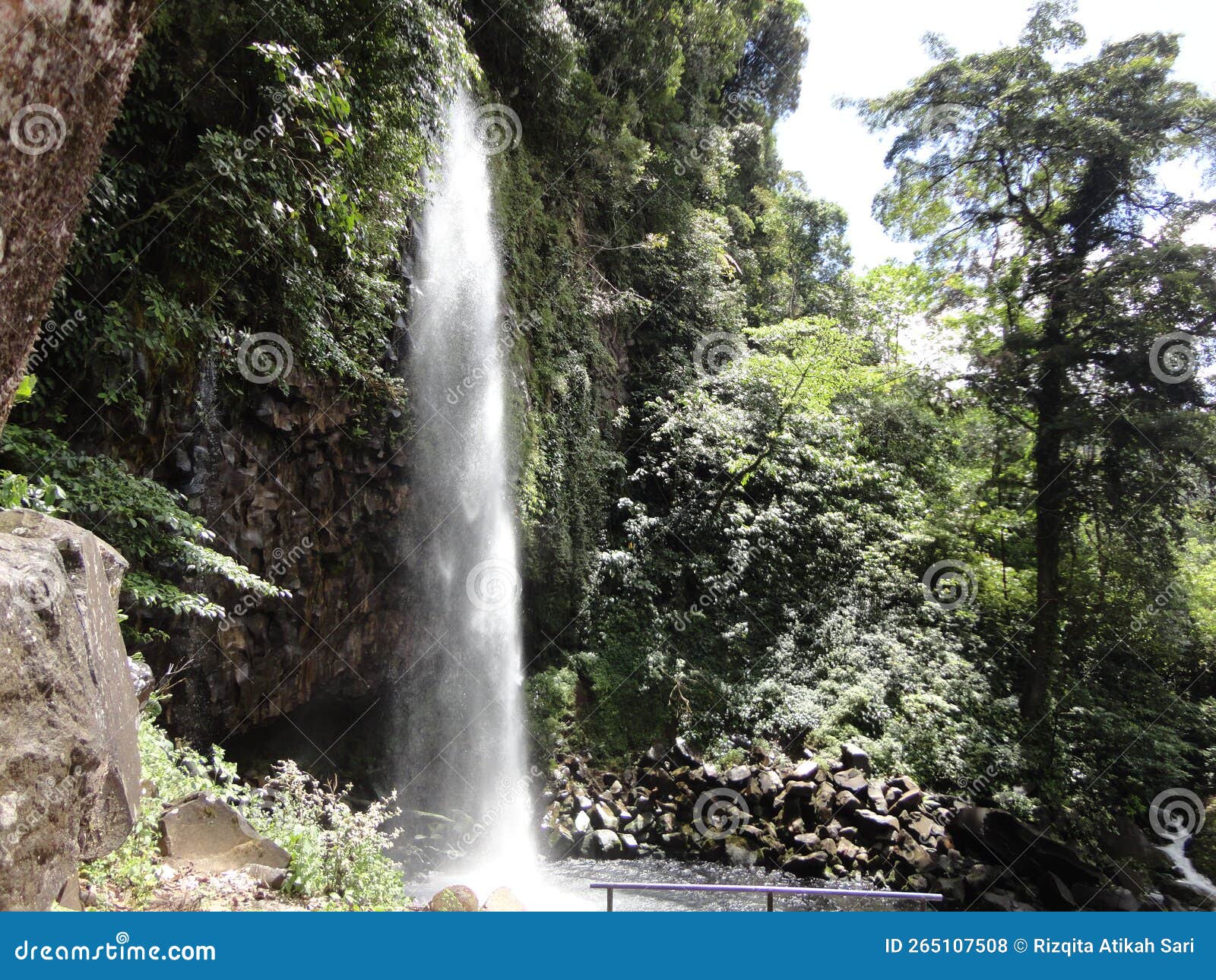 Lembah Anai Waterfall at Padang Stock Photo - Image of scenery, anai ...
