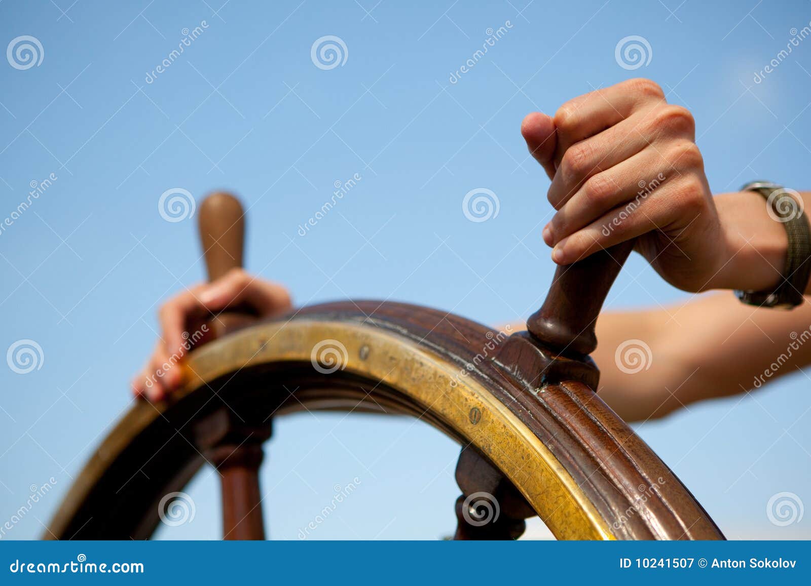 Leme Do Navio. Fotografia de Stock Royalty Free - Imagem: 10241507