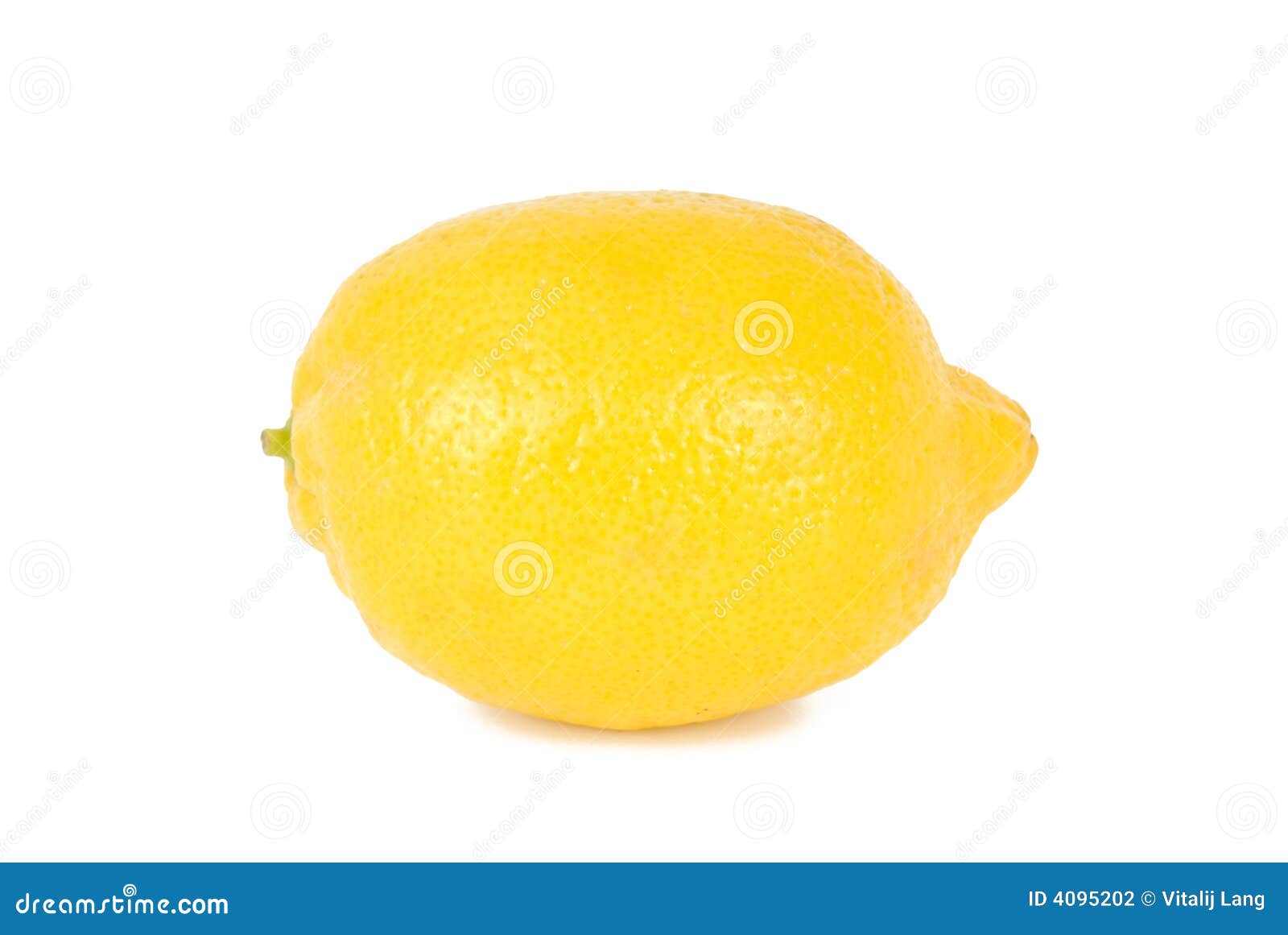 Lemon. stock photo. Image of isolated, fruit, healthy - 4095202