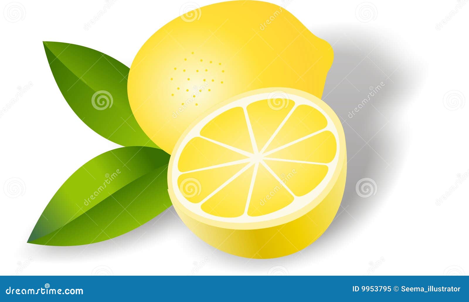 Lemon clipart vector free