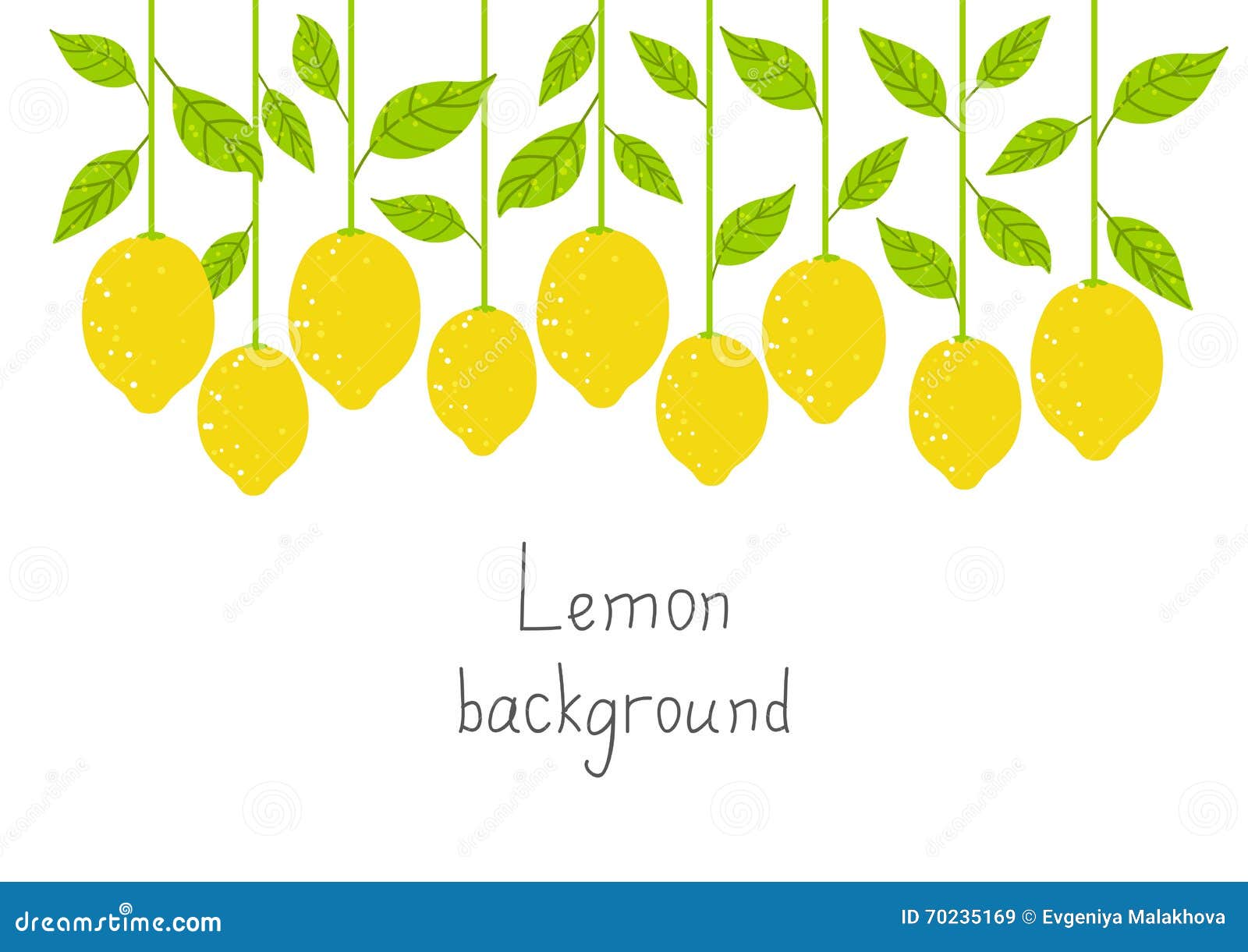 Lemon background stock vector. Illustration of white - 70235169