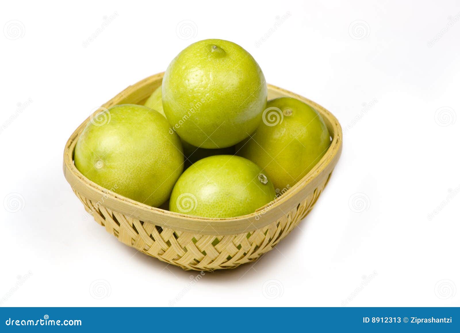 Lemon basket stock image. Image of fresh, natural, citric - 8912313