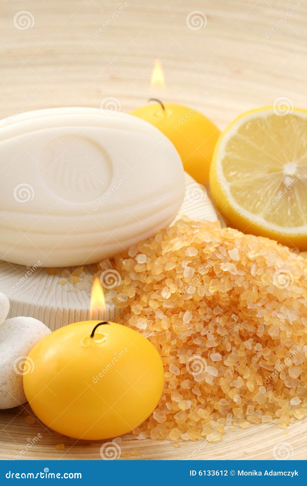 Lemon bath stock photo. Image of fruity, glycerine, freshness - 6133612