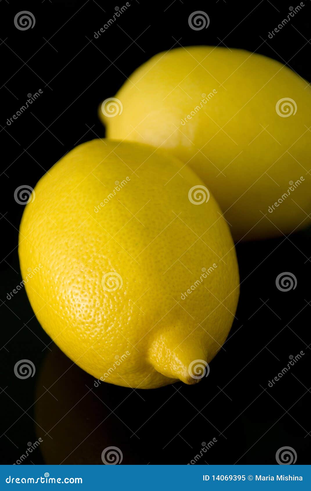 Lemon on black stock image. Image of black, healthy, macro - 14069395