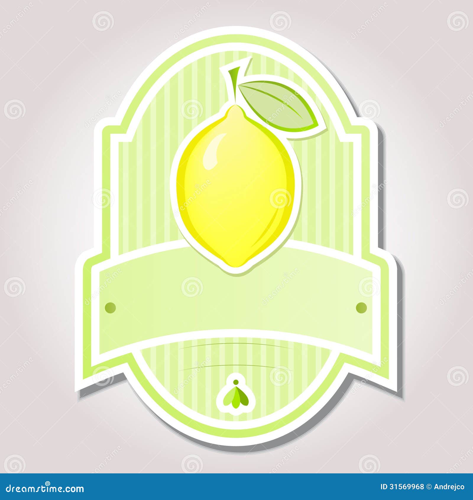 Lemon stock vector. Illustration of organic, juice, yellow - 31569968