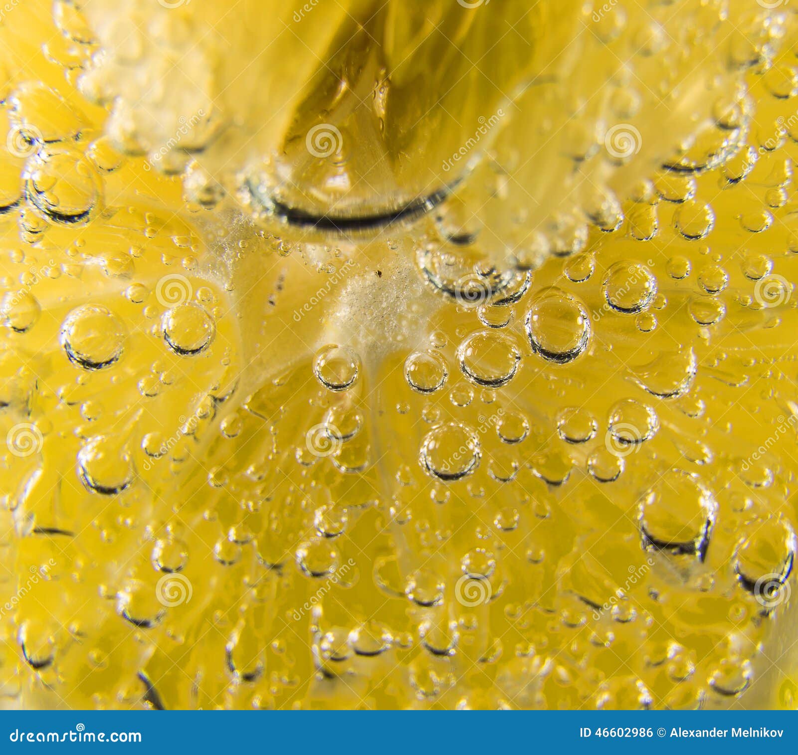 Lemon in bubbles stock photo. Image of freshness, eating - 46602986