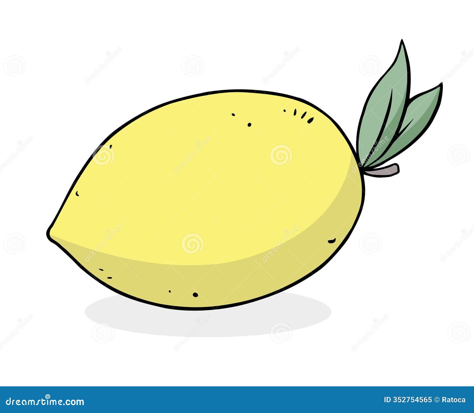 Lemon Cartoon Character Stock Illustration | CartoonDealer.com #42469663
