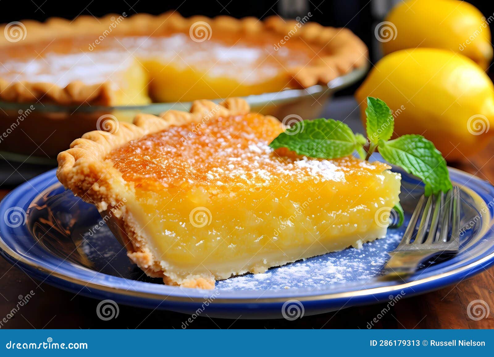 Lemon Chess Pie United States Generative Ai Stock Illustration Illustration Of Vegetable