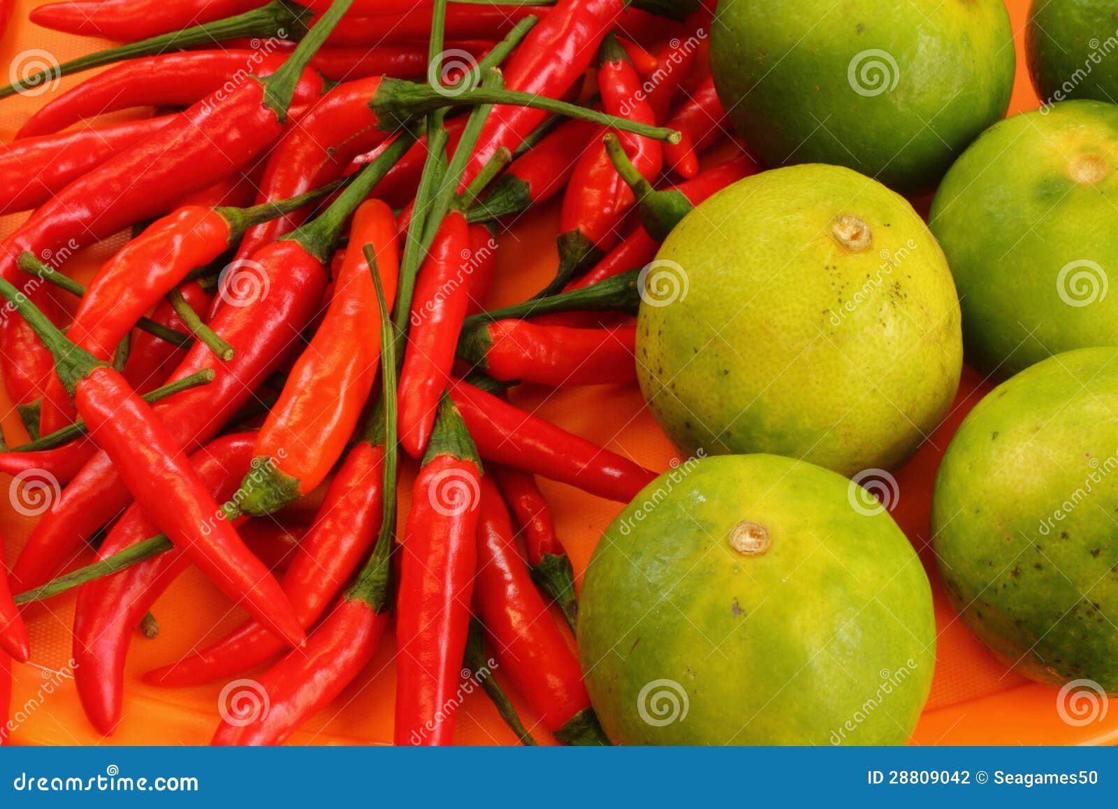 Lemon and chili stock photo. Image of citrus, asia, juice - 28809042