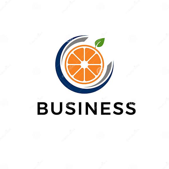 Lemon circle logo stock vector. Illustration of emblem - 243740216