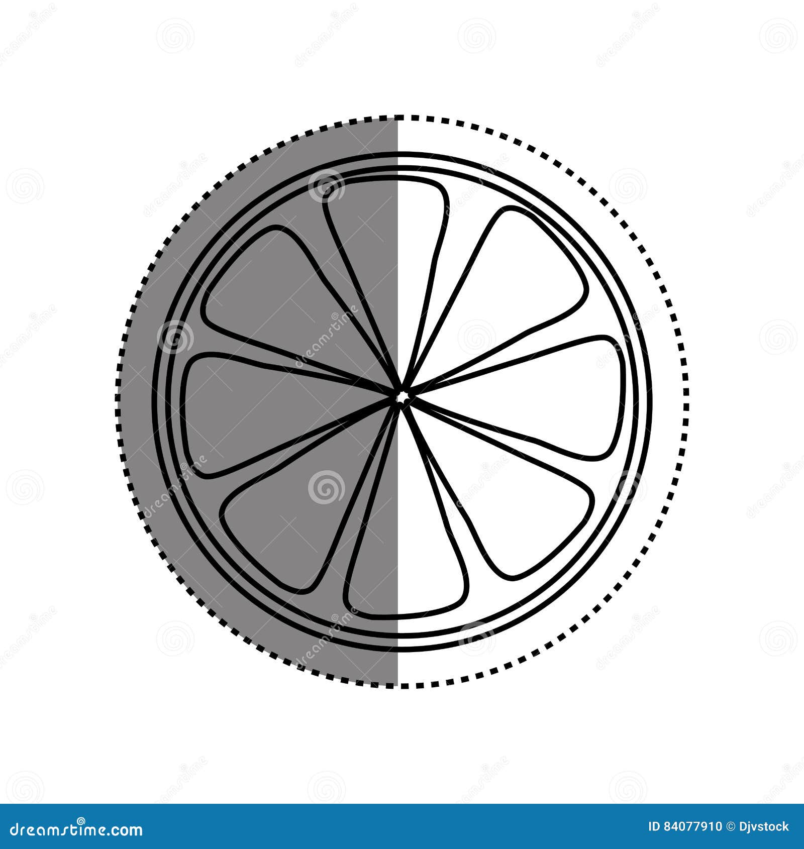Lemon citric fruit stock illustration. Illustration of delicious - 84077910