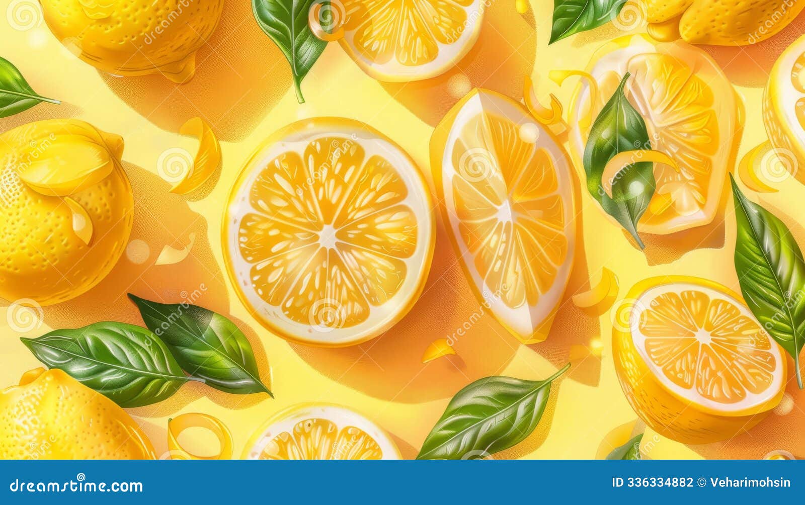 Lemon citrus background. stock illustration. Illustration of fruits ...