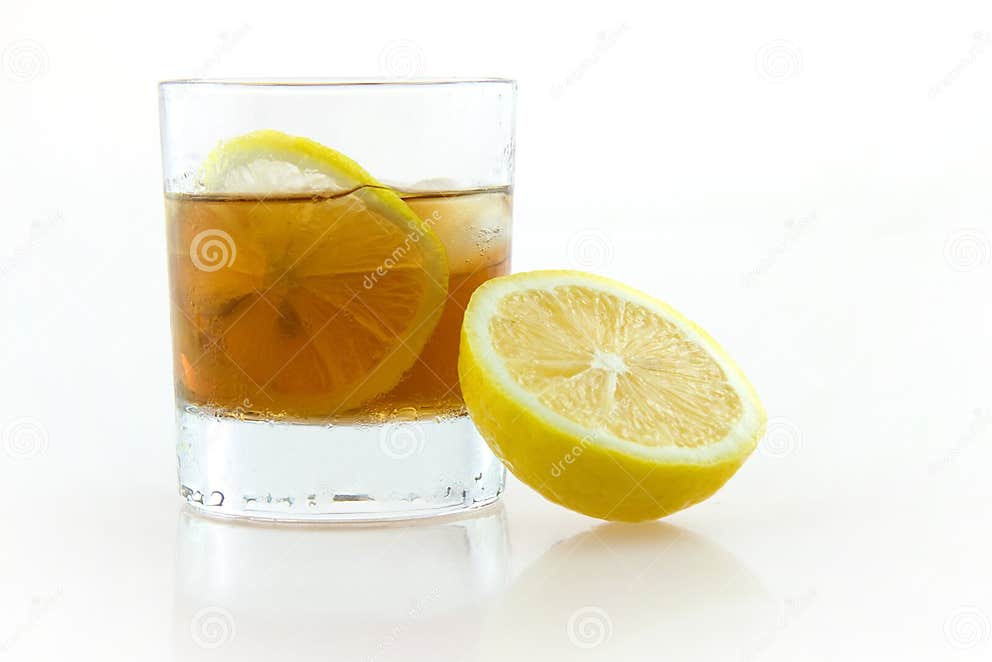 Lemon and Coke stock photo. Image of cola, fresh, drinks - 13859888