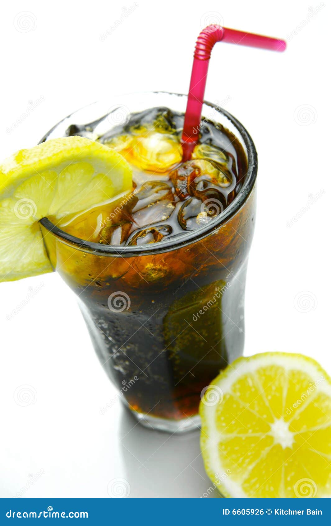 Lemon Cola stock photo. Image of softdrinks, soda, drink - 6605926